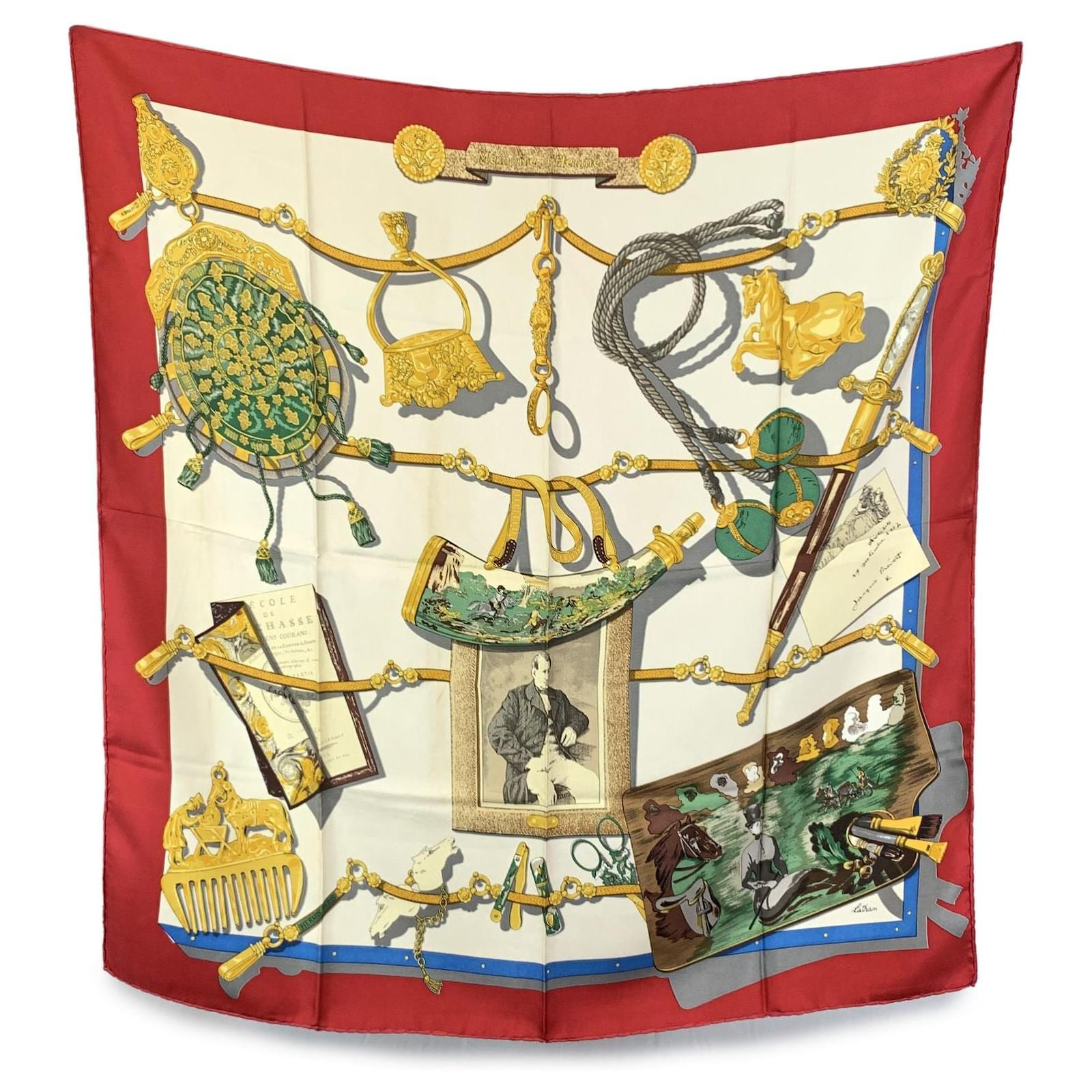 Hermès Hermes Vintage Silk Scarf 1992 Memoires D'Hermes Cathy Latham ...