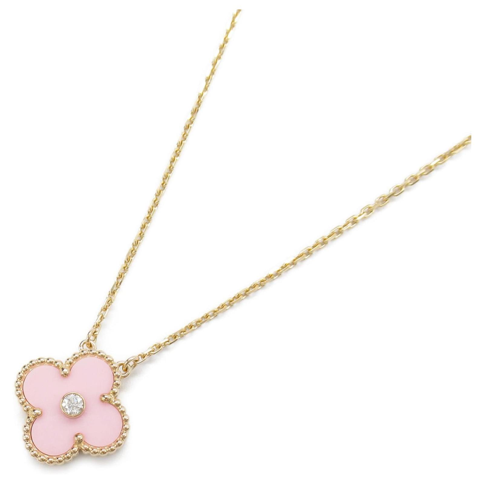 Van Cleef Necklace Pink