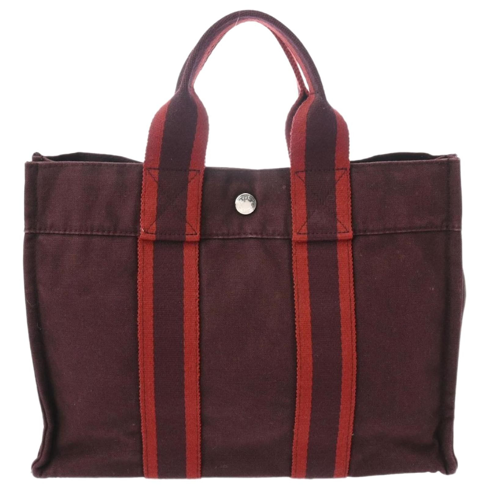 Hermès Toto Dark red Cloth ref.1929384 - Joli Closet