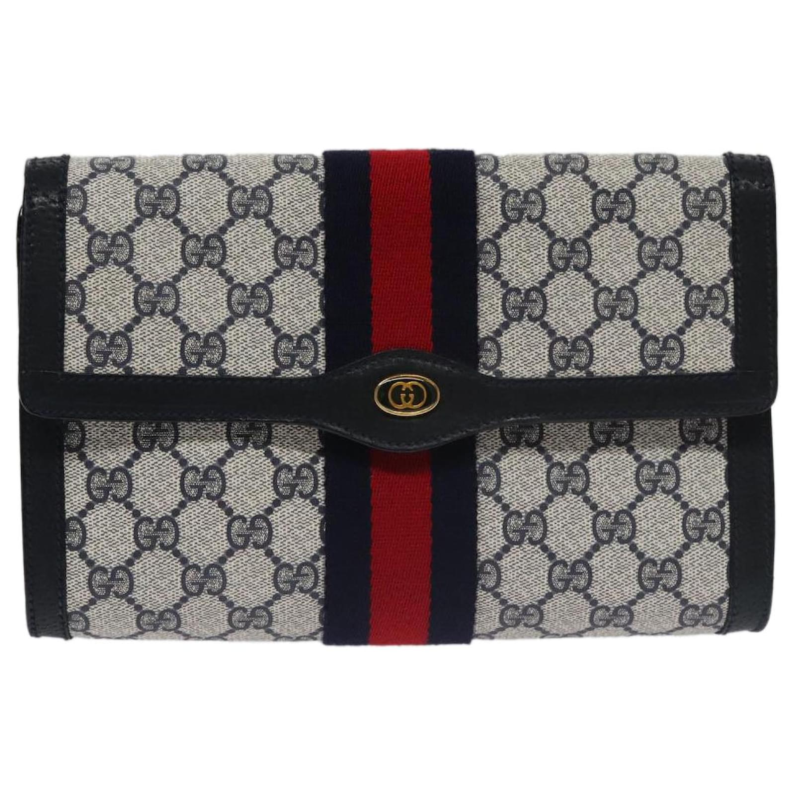 Gucci GG canvas Navy blue Cloth ref.1930762 - Joli Closet