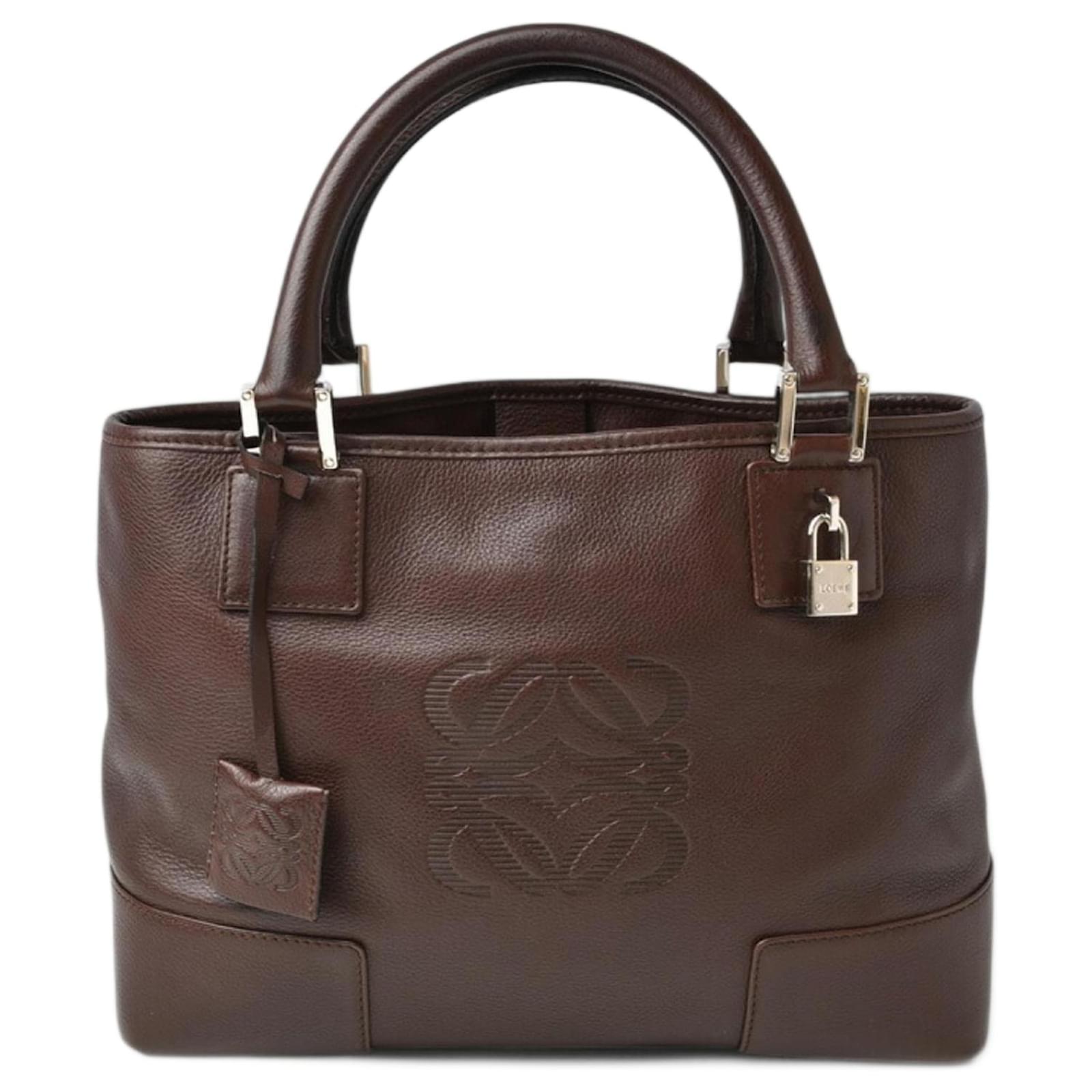 Loewe Brown Leather Tote Bag ref.1931507 - Joli Closet