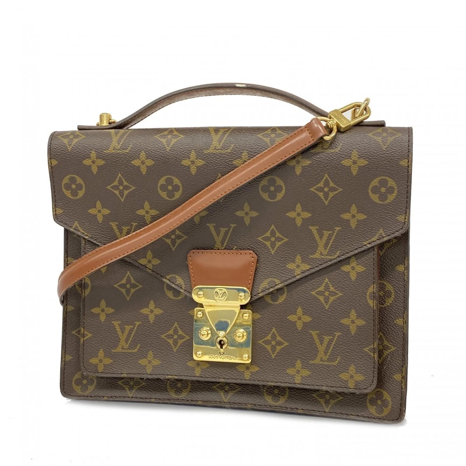 Louis Vuitton Monogram Monceau Shoulder Bag Brown ref.1942248 - Joli Closet