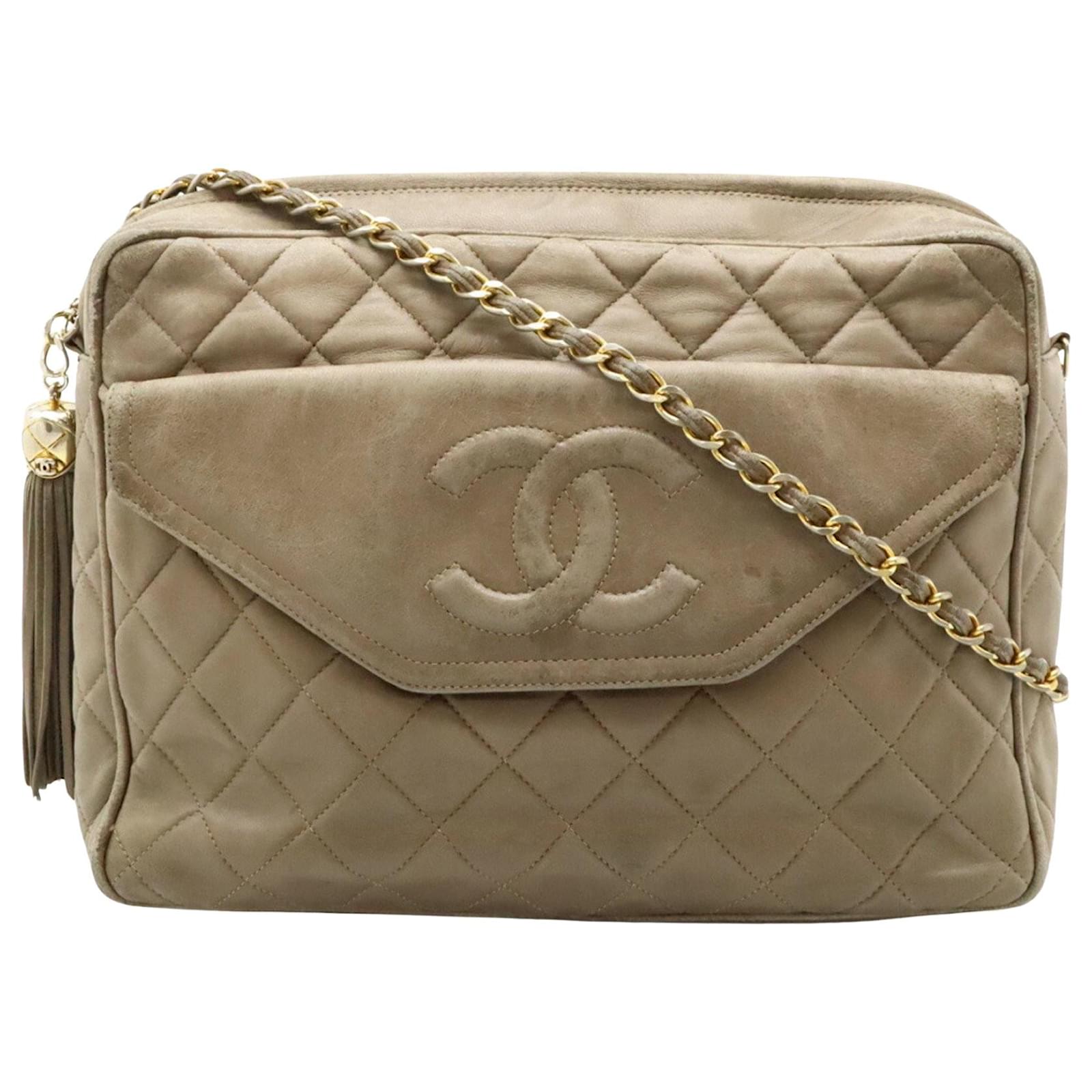 Chanel Camera Brown Leather ref.1945115 - Joli Closet