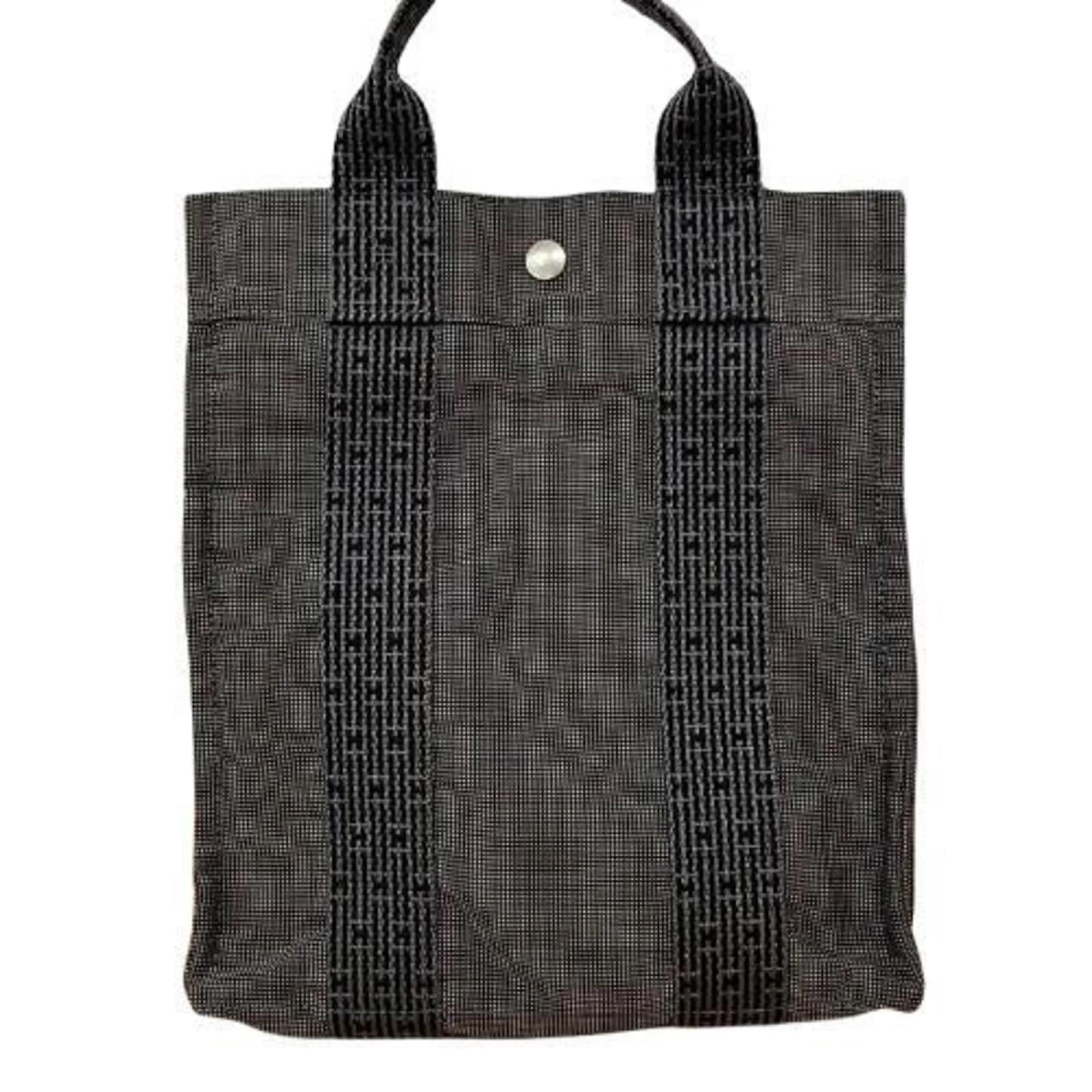 Hermès Hermes Air Line Sac Ad PM Backpack Brown Nylon ref.1946684 ...