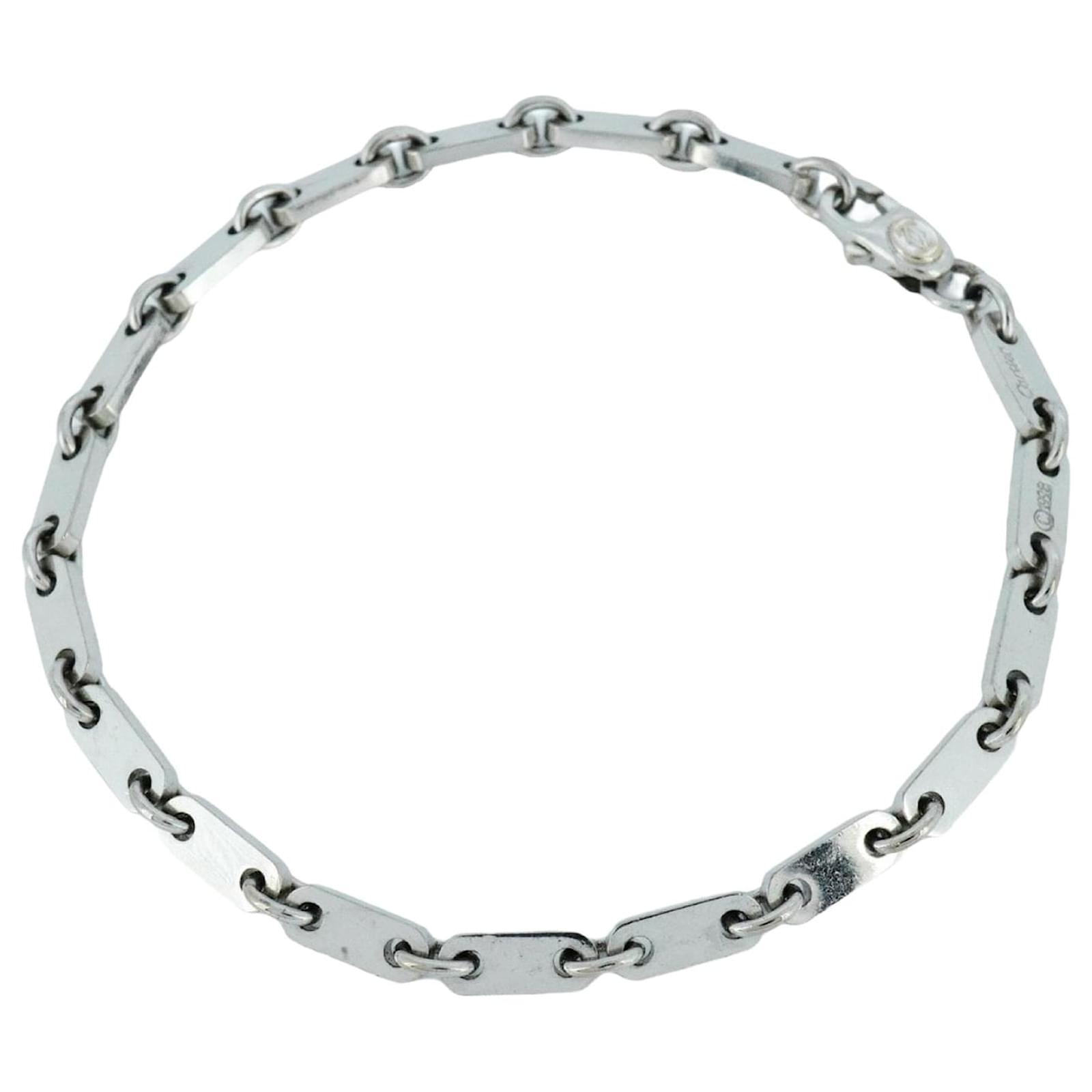 Cartier Figaro Silvery White gold ref.1947149 - Joli Closet