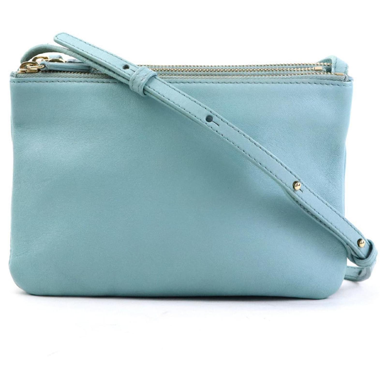 Céline Blue Leather ref.1947637 - Joli Closet