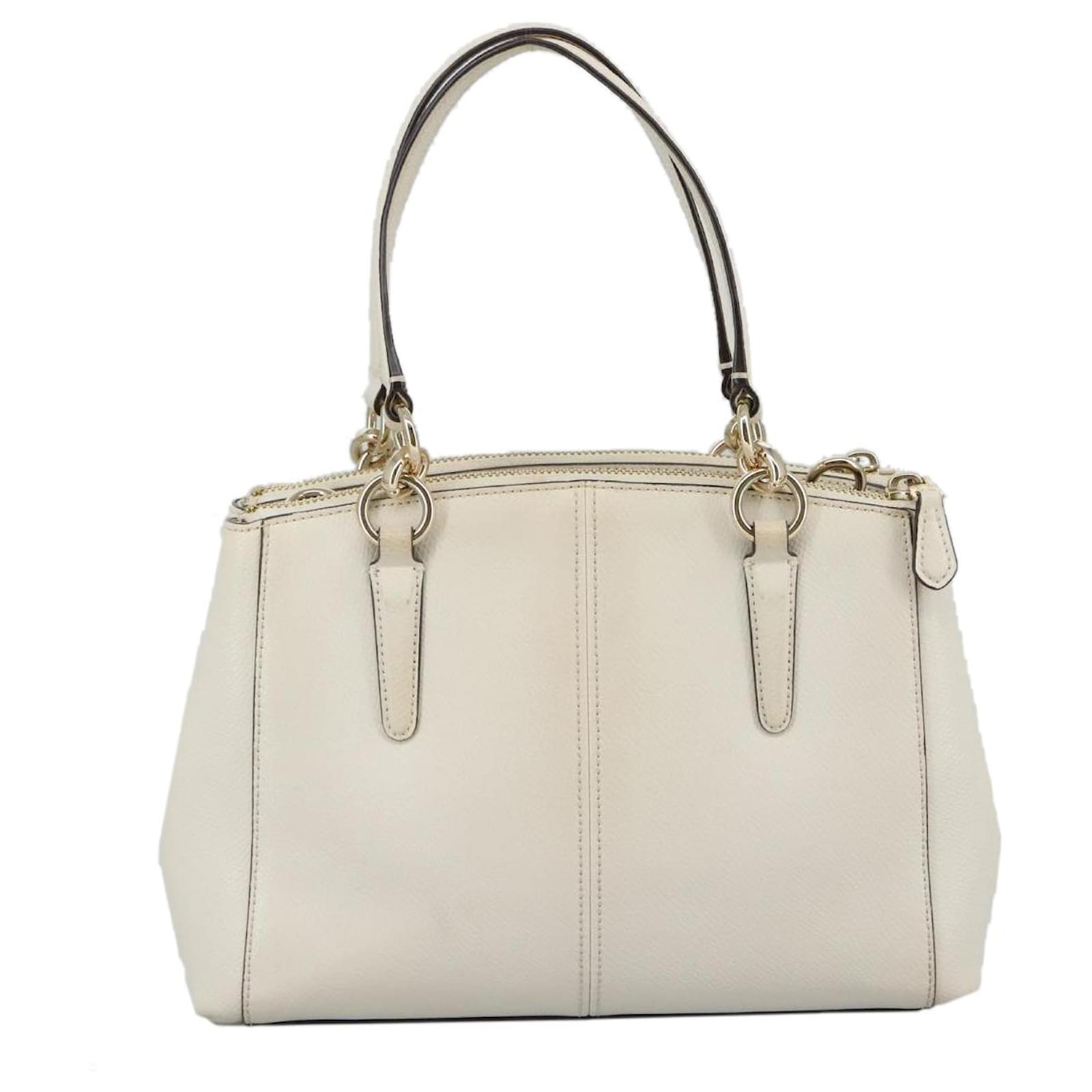 Coach Christie White Leather ref.1952209 - Joli Closet