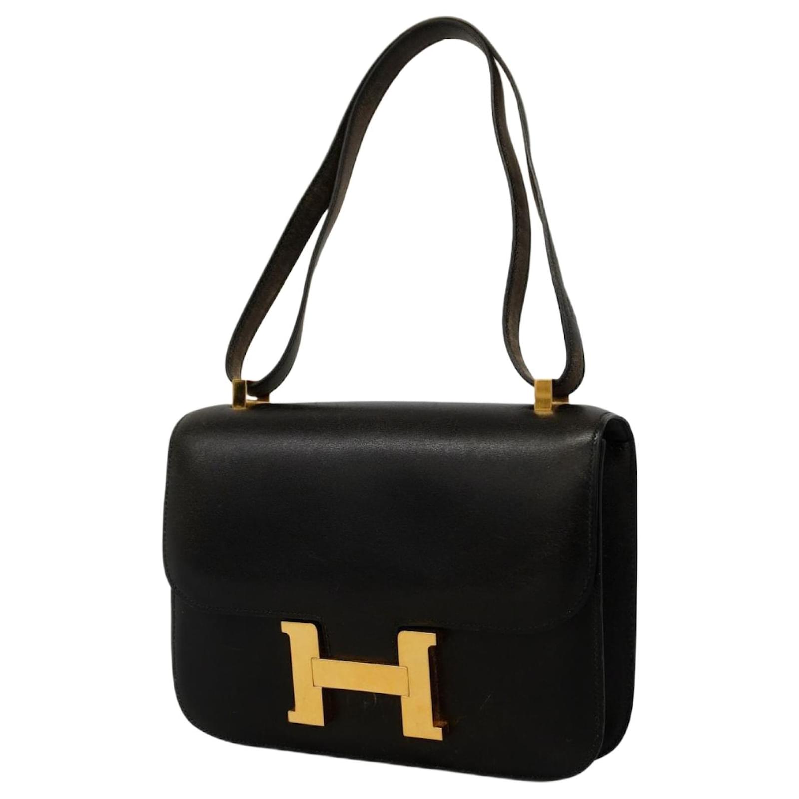 Hermès Constance 23 Black Leather ref.1952694 - Joli Closet