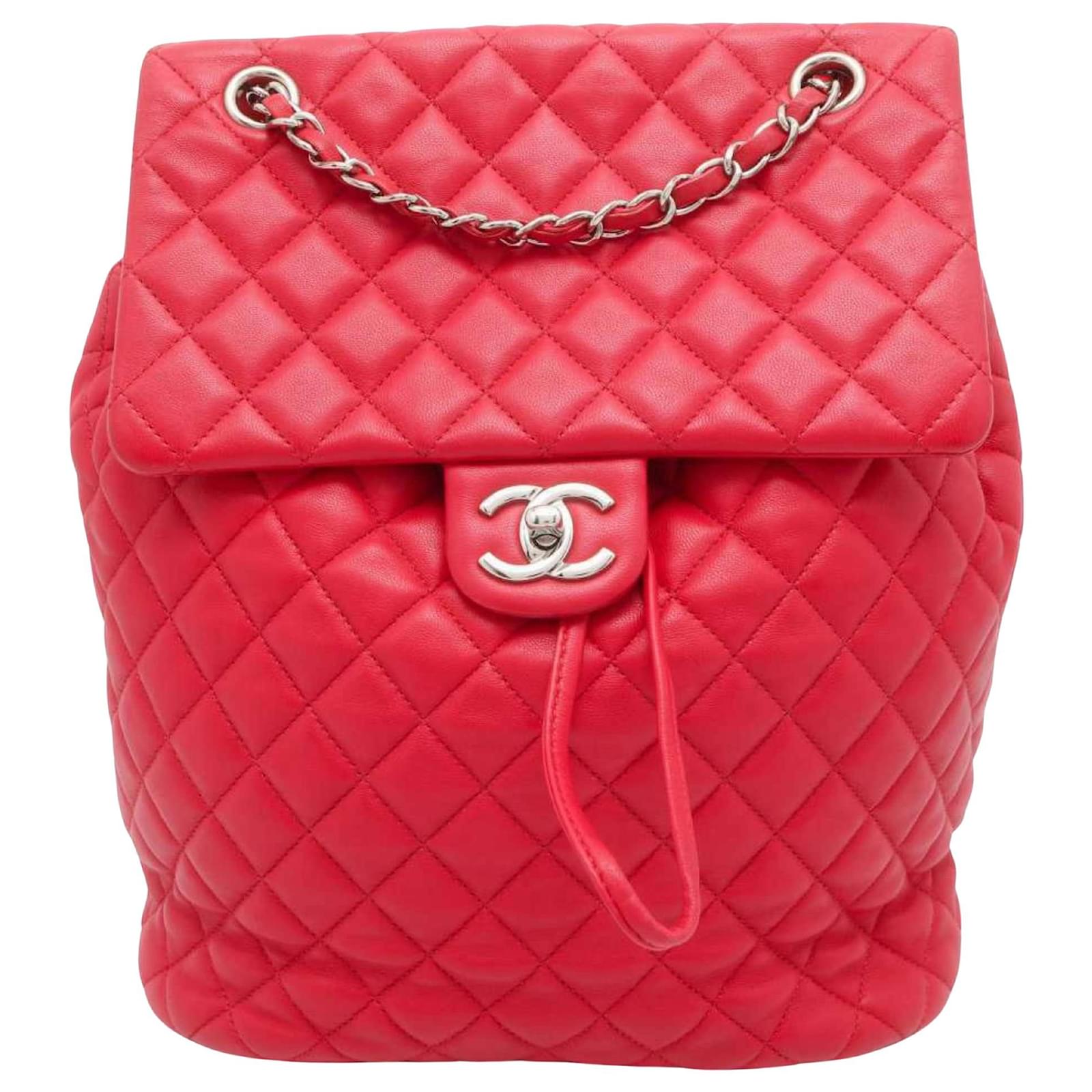 Chanel Duma Red Leather ref.1960595 - Joli Closet