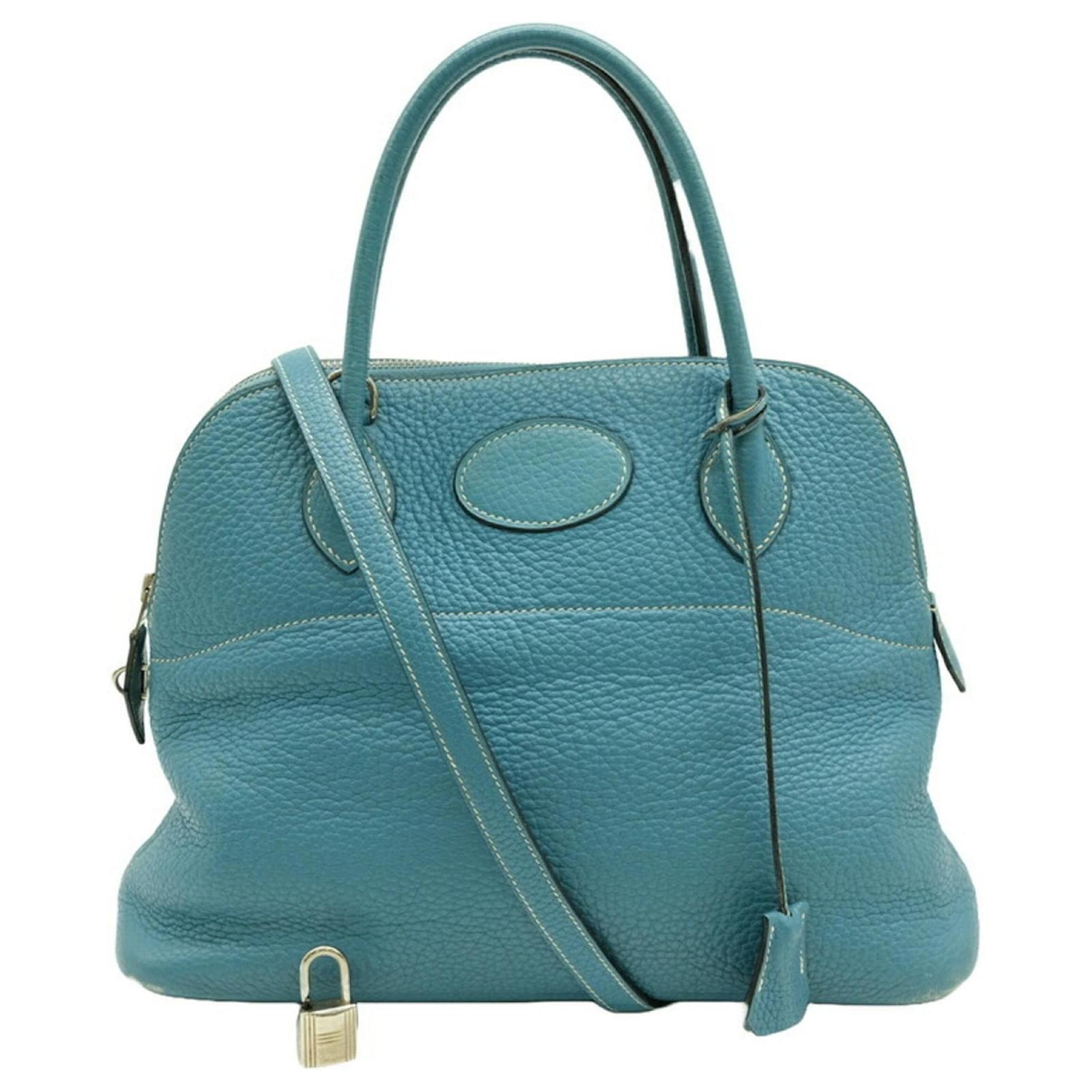Hermès Bolide Blue Leather ref.JC1961151 (Sold) - Joli Closet