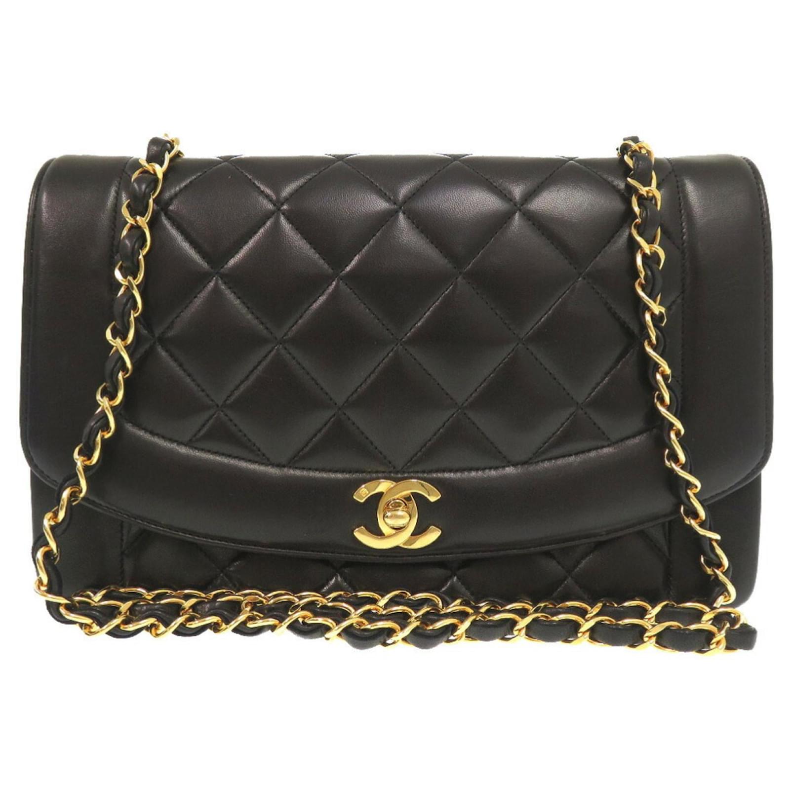 Chanel Diana Black Leather ref.1962279 - Joli Closet