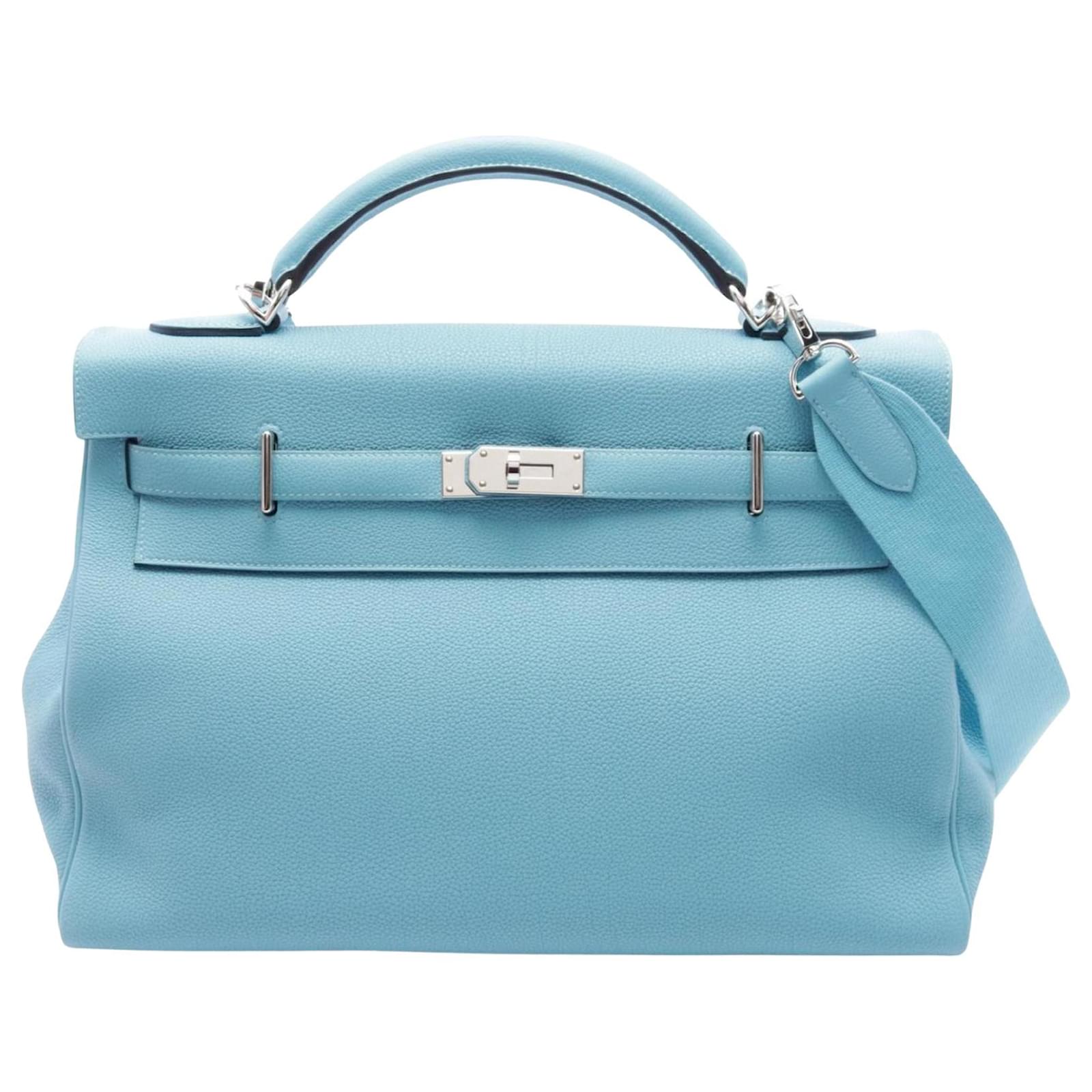 Hermès Kelly Blue Leather ref.1965295 - Joli Closet