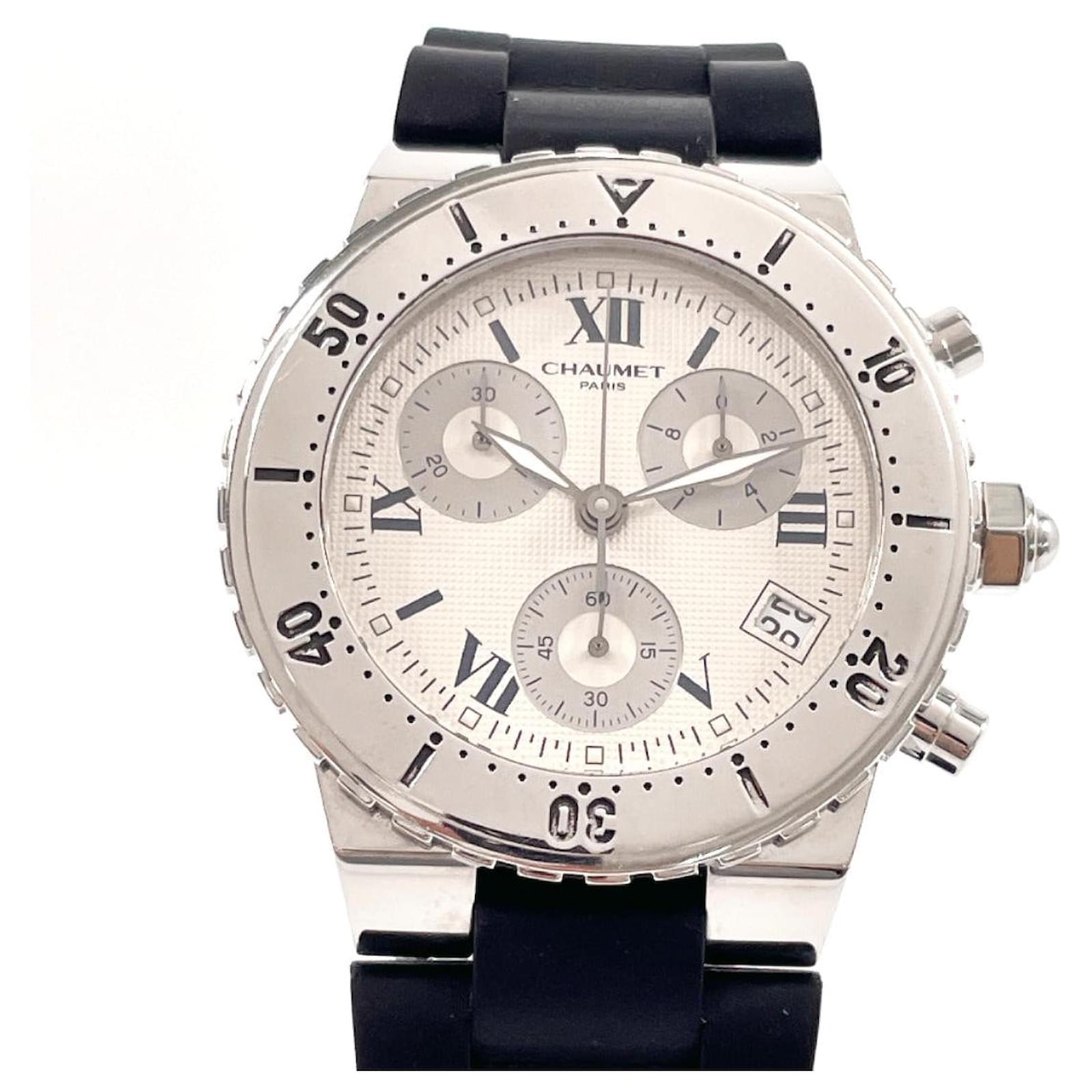 Chaumet Class One Chronograph Stainless Steel Quartz Watch Silvery ...