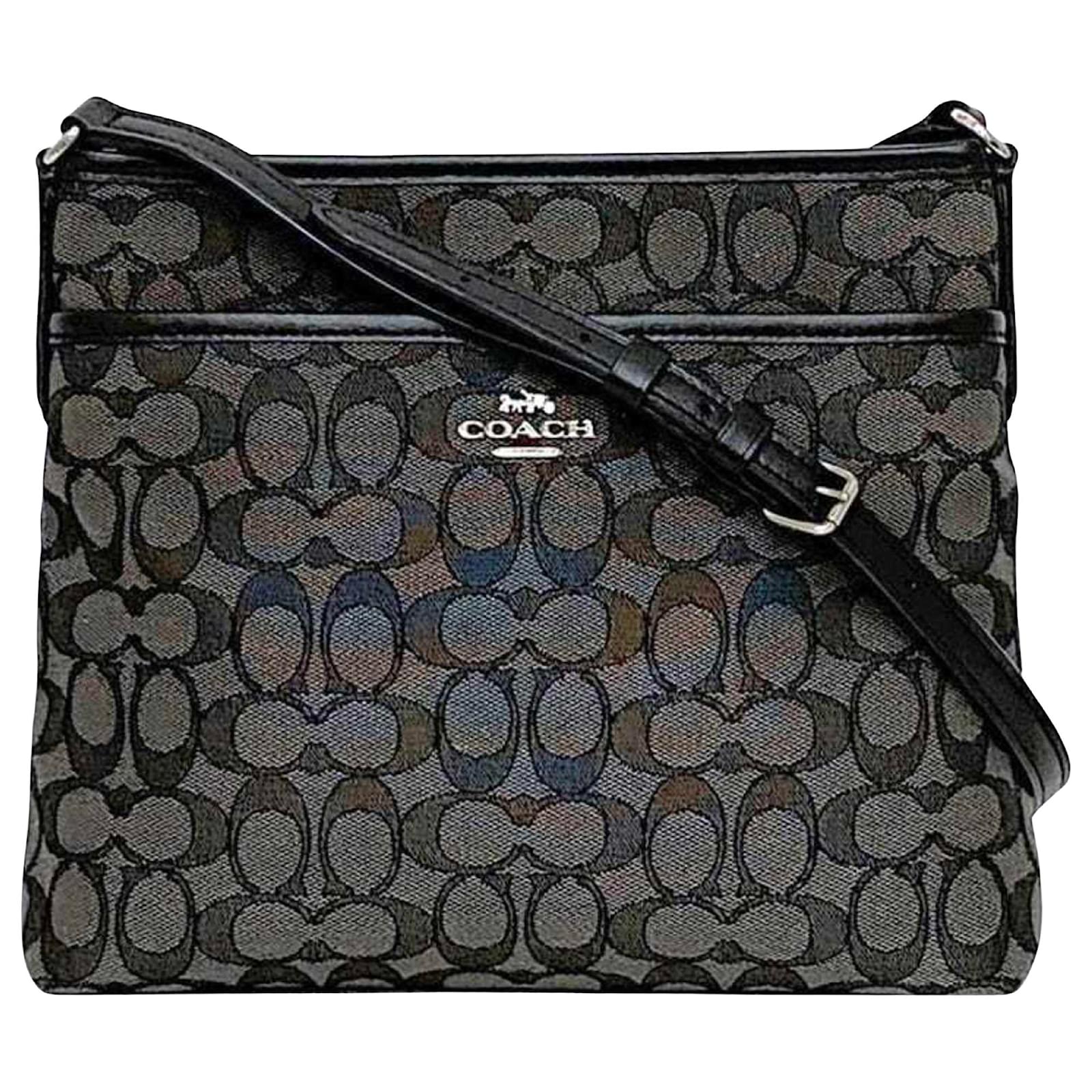 Coach Signature Black Cloth ref.1969856 - Joli Closet