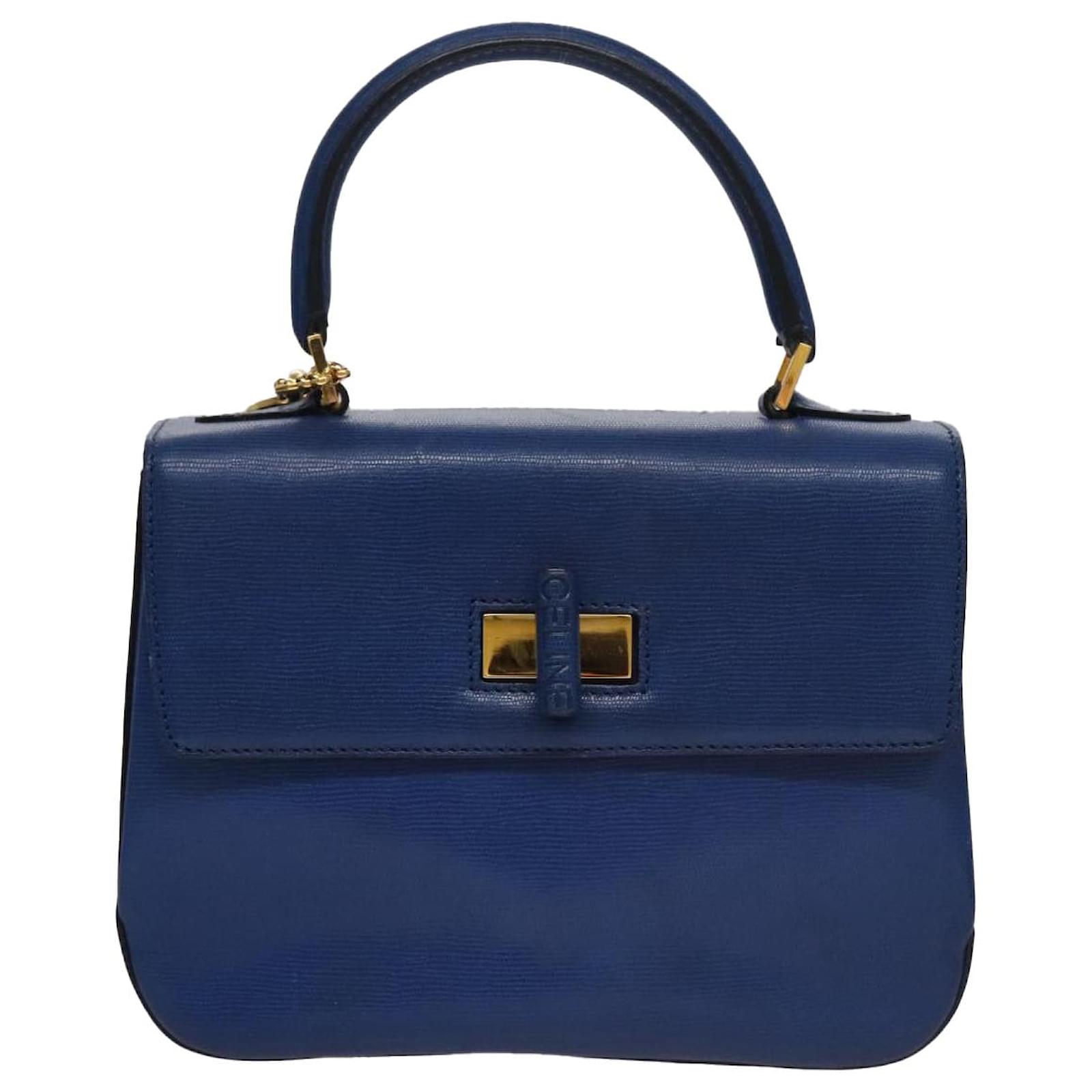 Céline Blue Leather ref.1970928 - Joli Closet