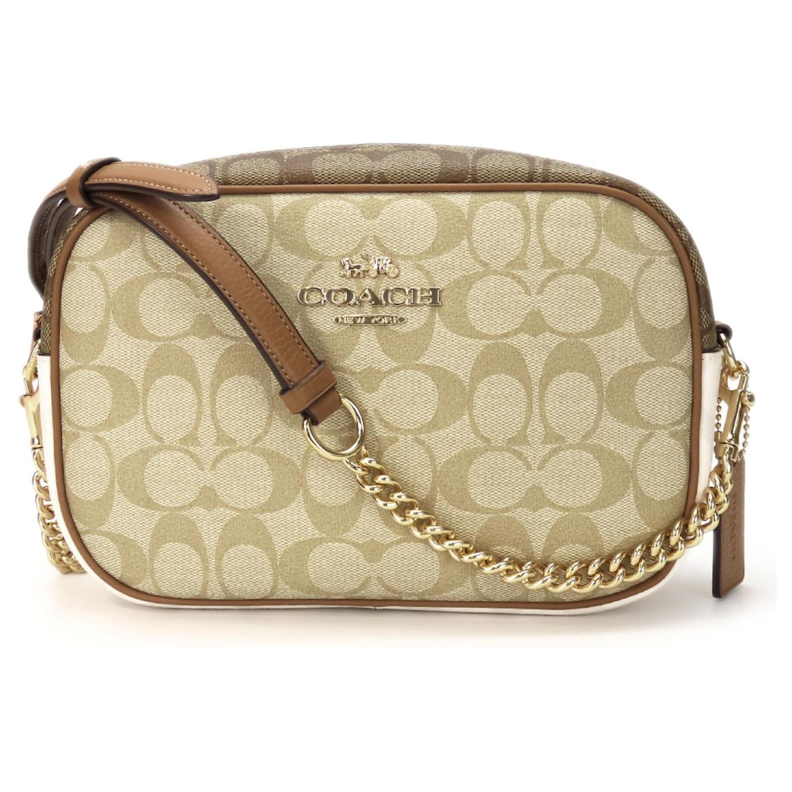 Coach Camera Beige Cloth ref.1971331 - Joli Closet
