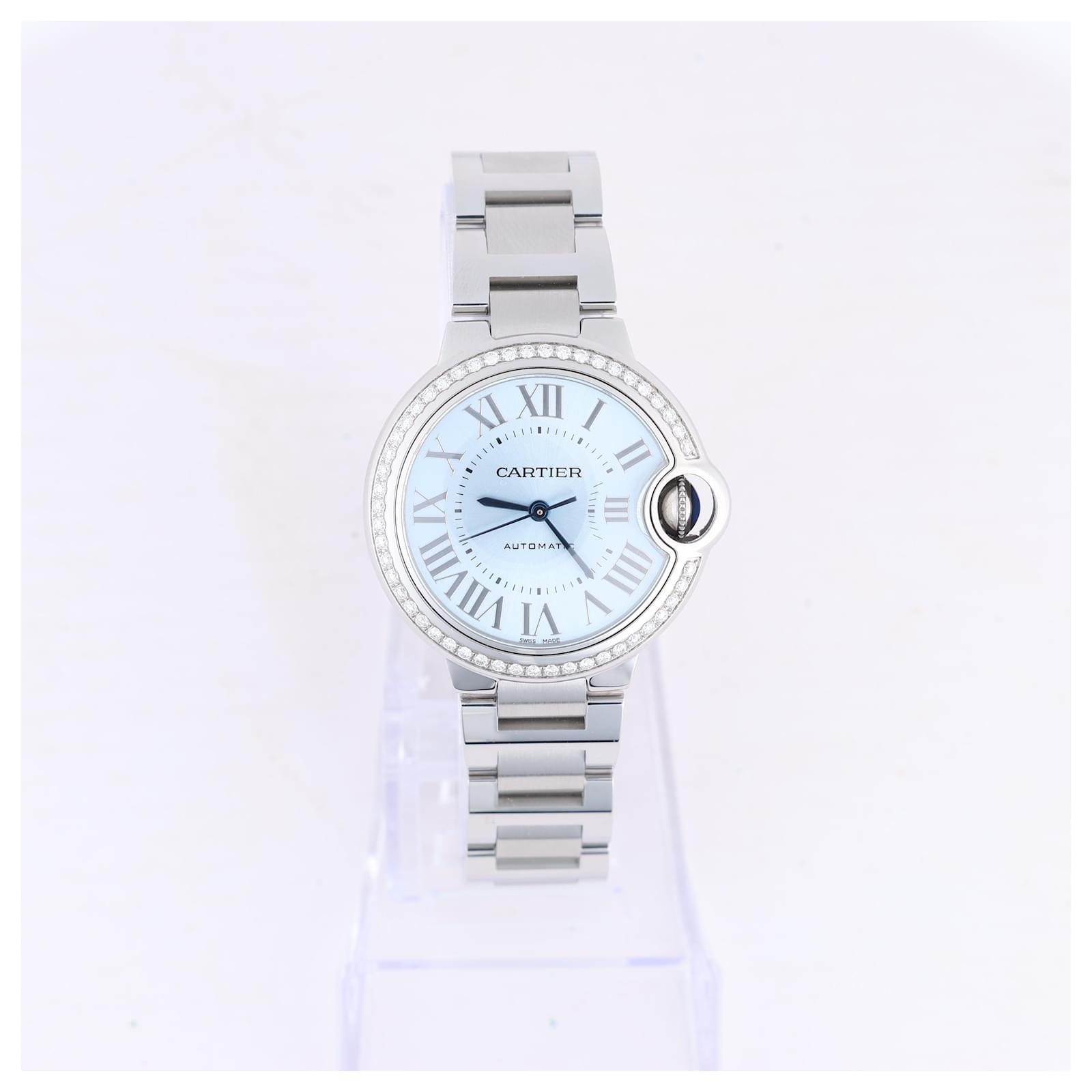 Cartier Ballon Bleu W4BB0028 SS AT Blue-Face Watch Steel ref.1972082 ...