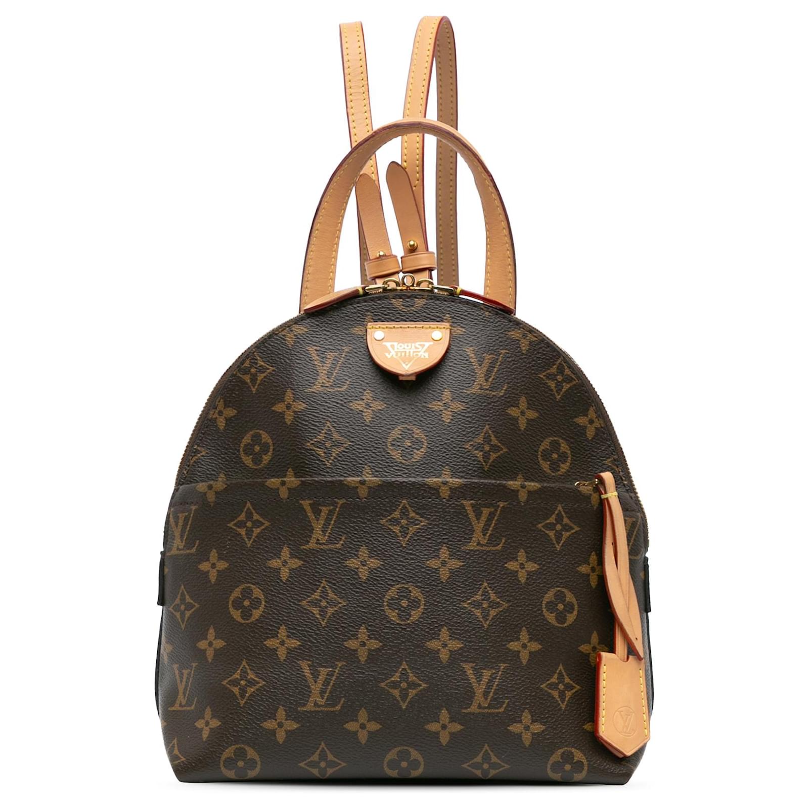 Louis Vuitton Brown Monogram Moon Backpack Leather Cloth ref.1978881 ...
