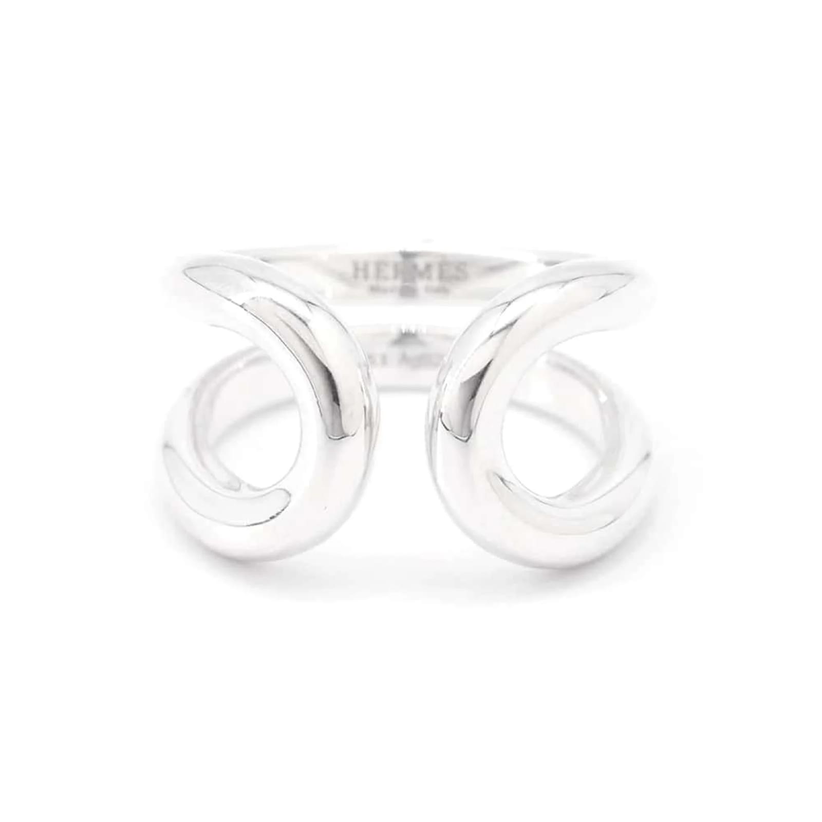 Hermès Hermes Ring Lima PM in Silver 925 Silvery ref.1979397 - Joli Closet