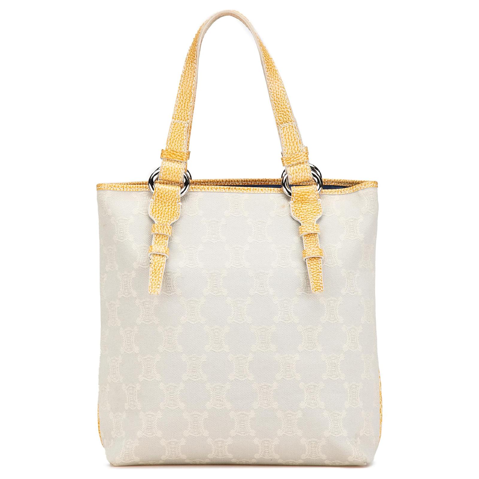 Celine canvas tote bag store