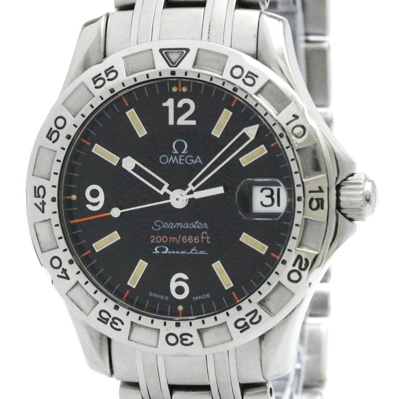 Omega Seamaster 200M Omegamatic Auto Quartz Men's Watch ref.1981290 ...