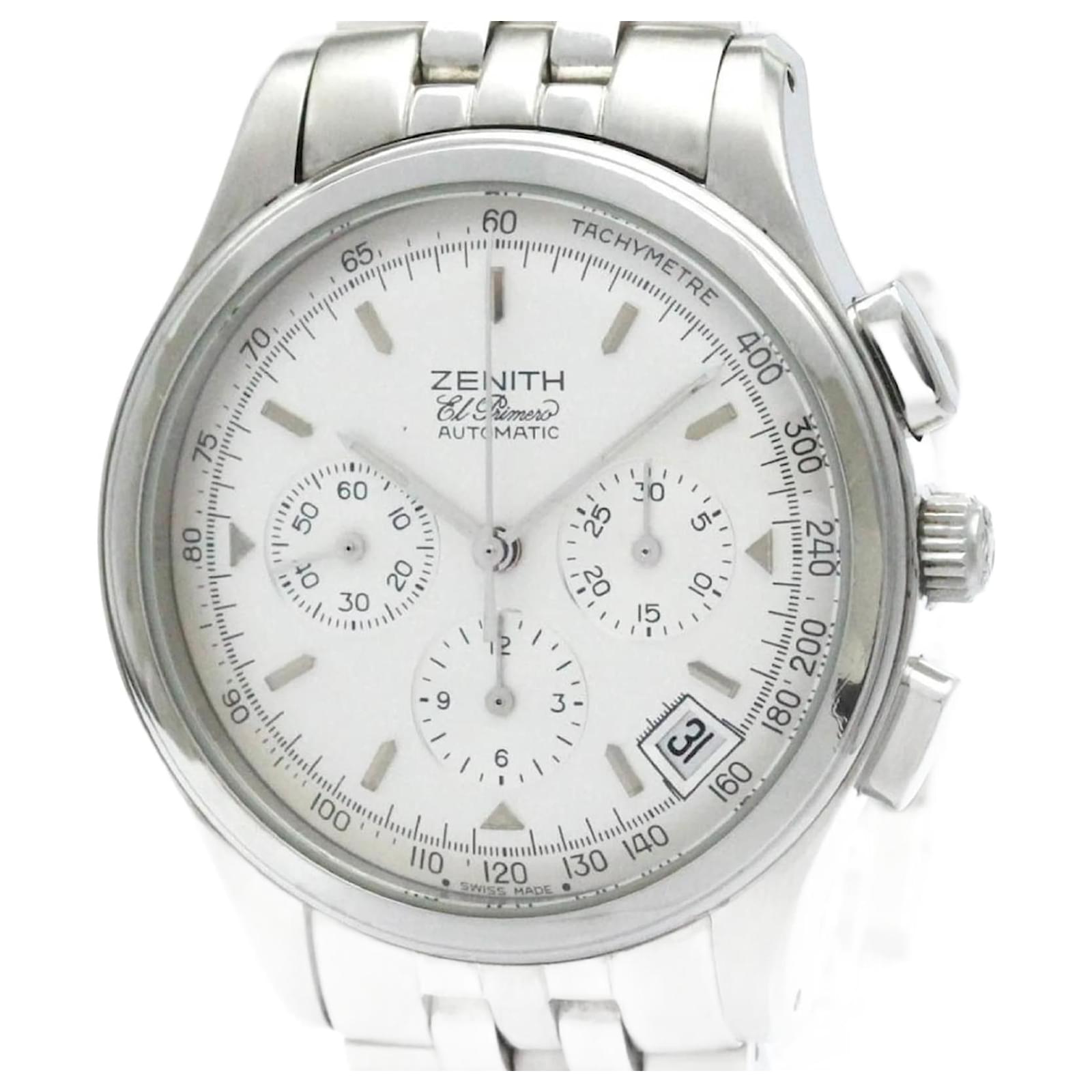 Zénith Zenith Class El Primero Chronograph Steel Watch ref.1982520 ...