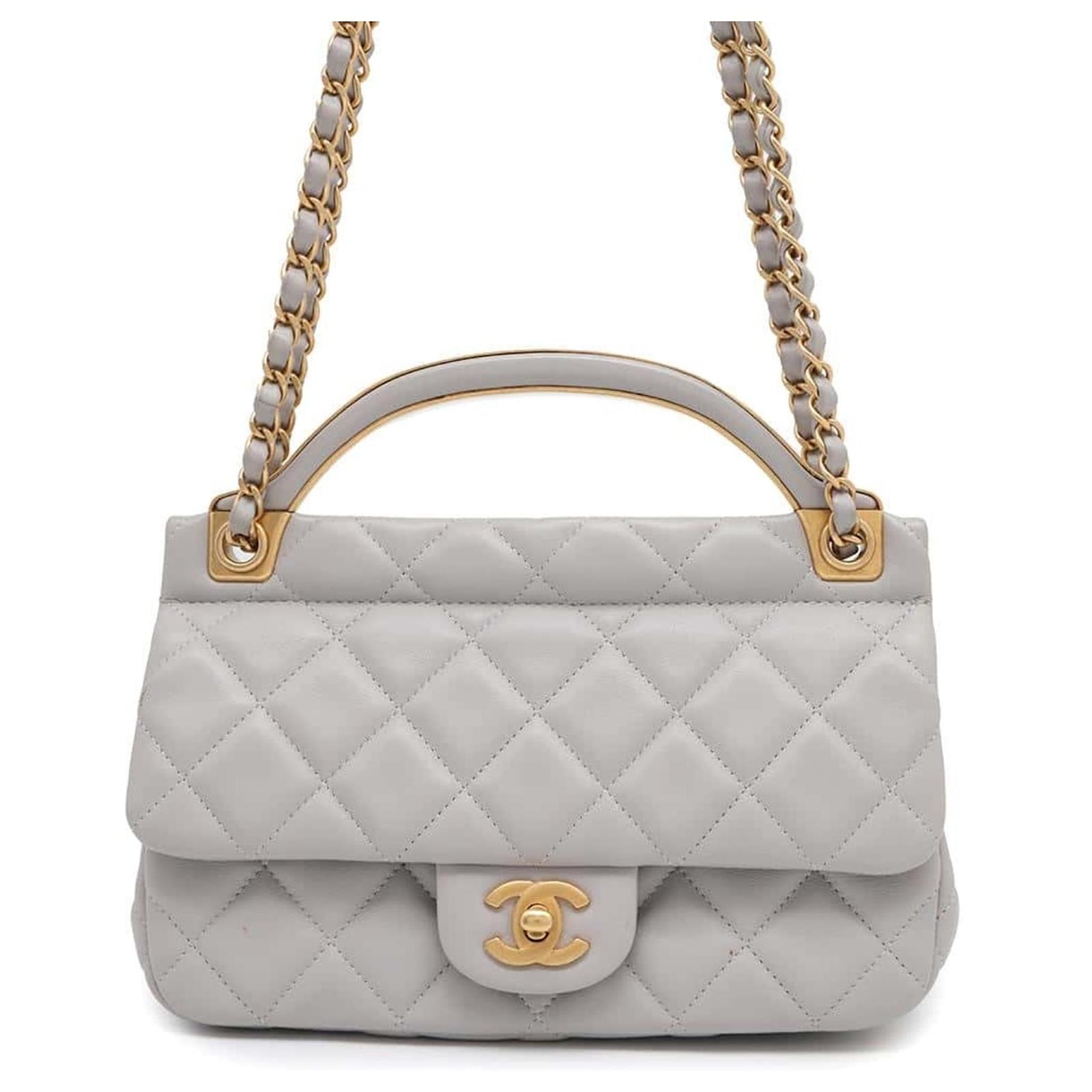 Chanel Coco Handle Brown Leather ref.1988961 - Joli Closet