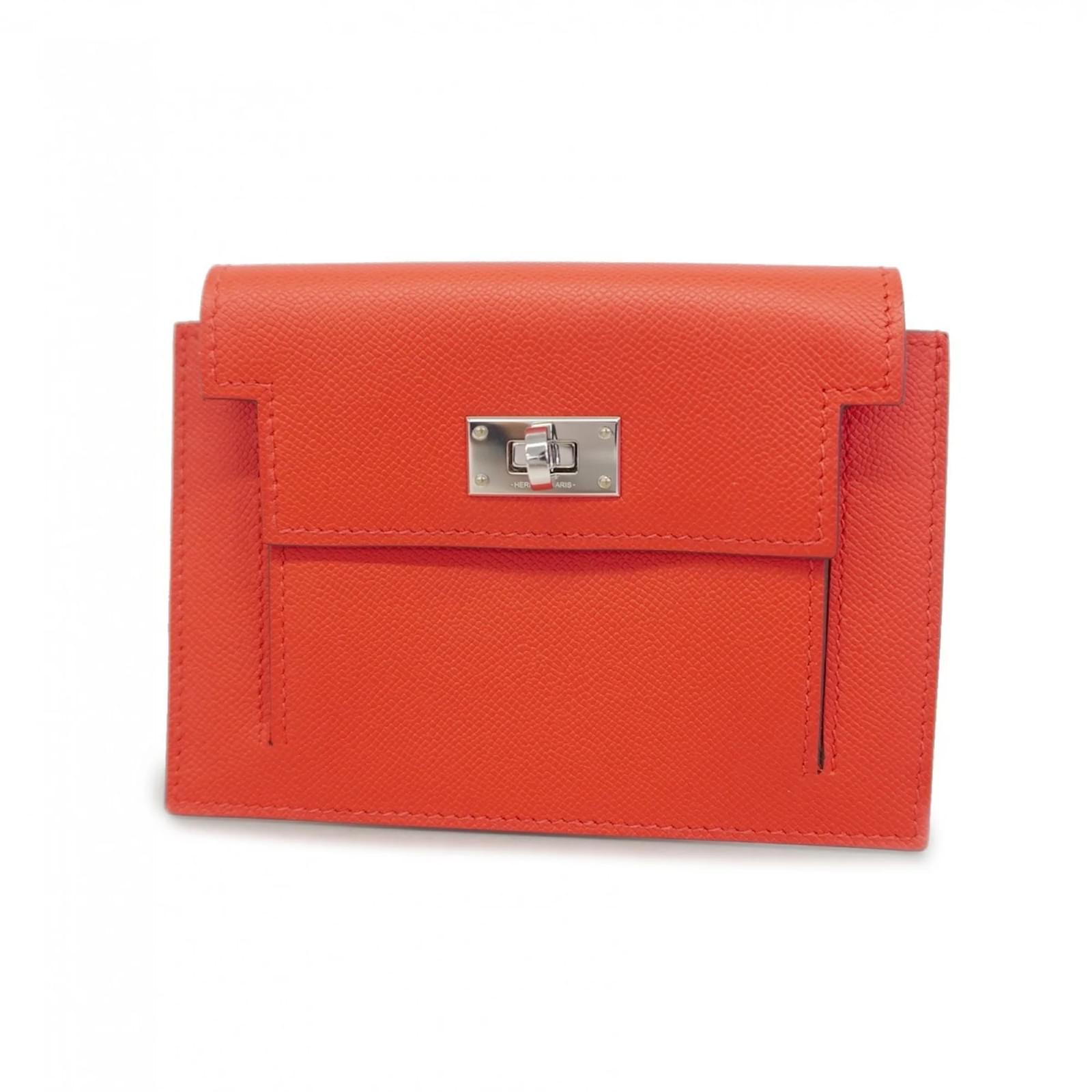Hermès Hermes Kelly Pocket Compact Wallet Leather ref.1992820 - Joli Closet