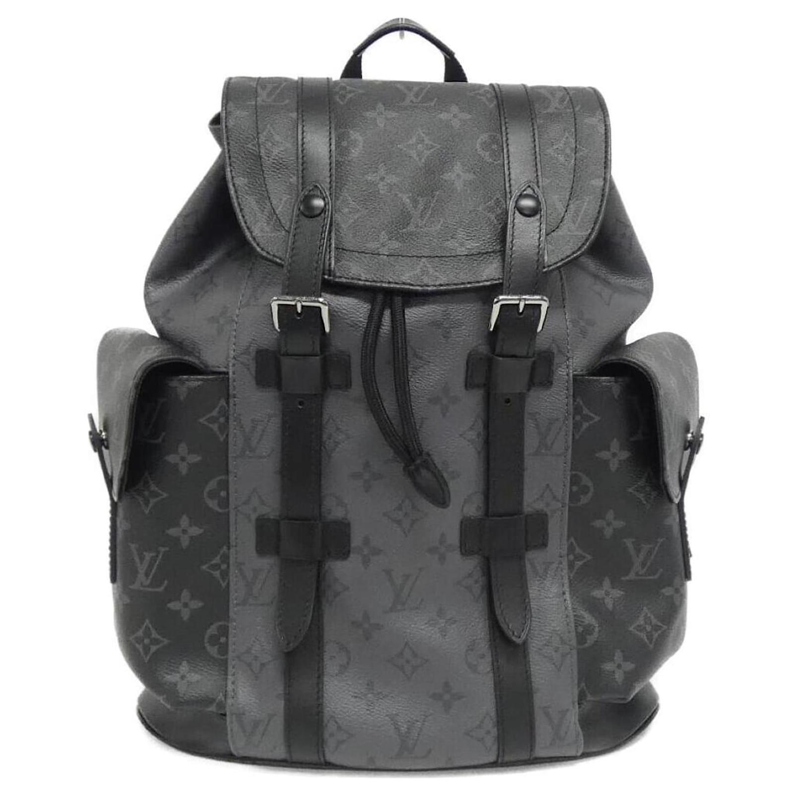 Louis Vuitton Monogram Eclipse Reverse Christopher PM Backpack Black ...