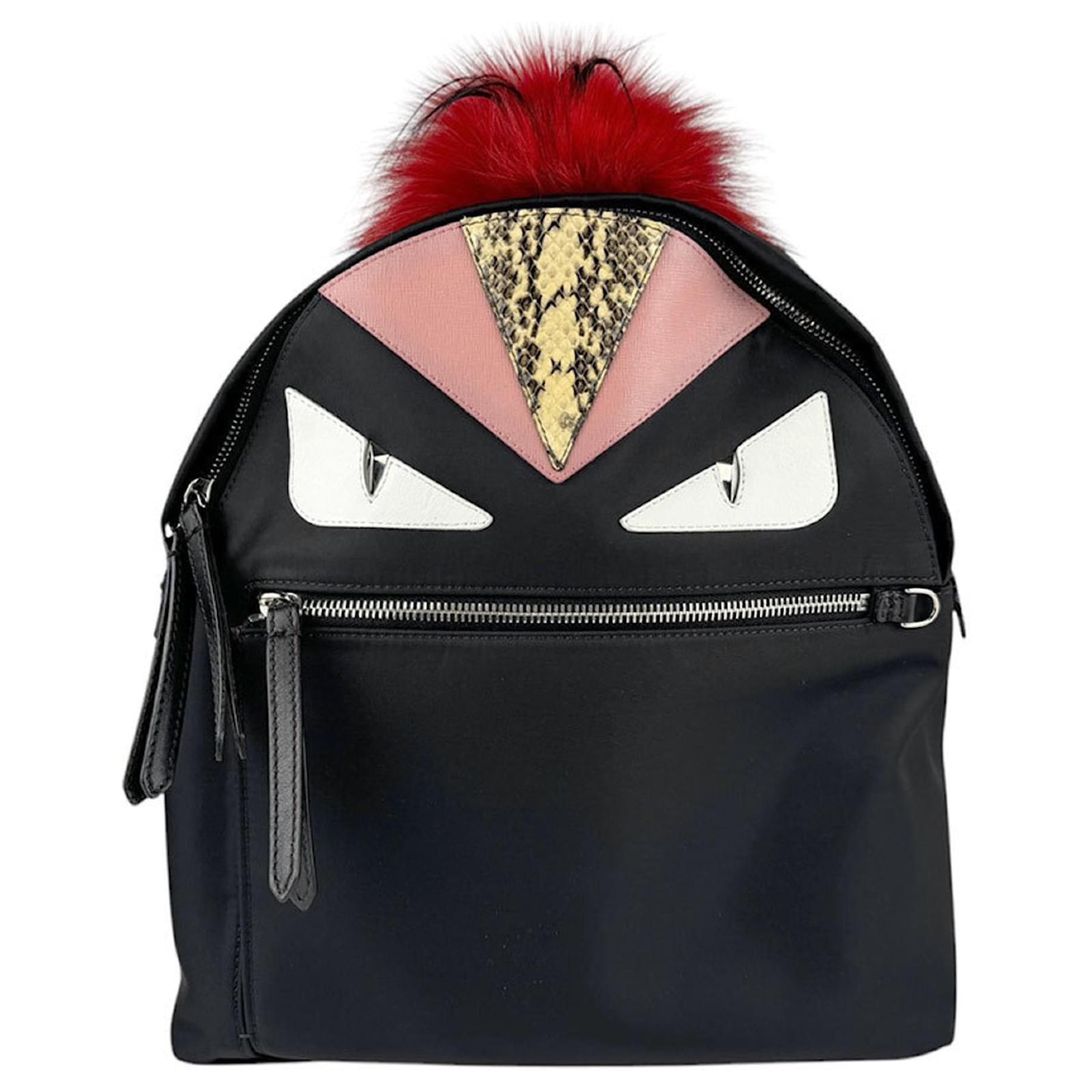 Fendi Monster Black Synthetic ref.1996010 - Joli Closet