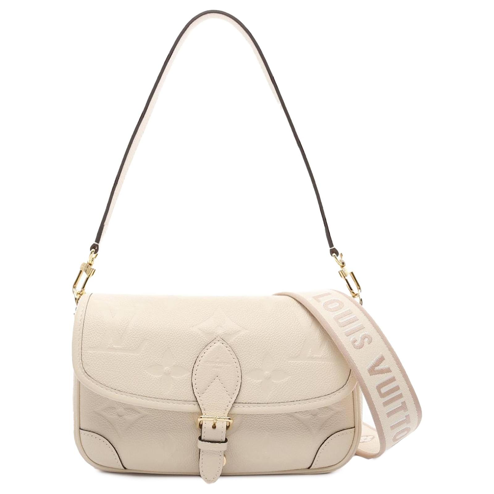 Louis Vuitton White Monogram Empreinte Diane (Sold) - Joli Closet