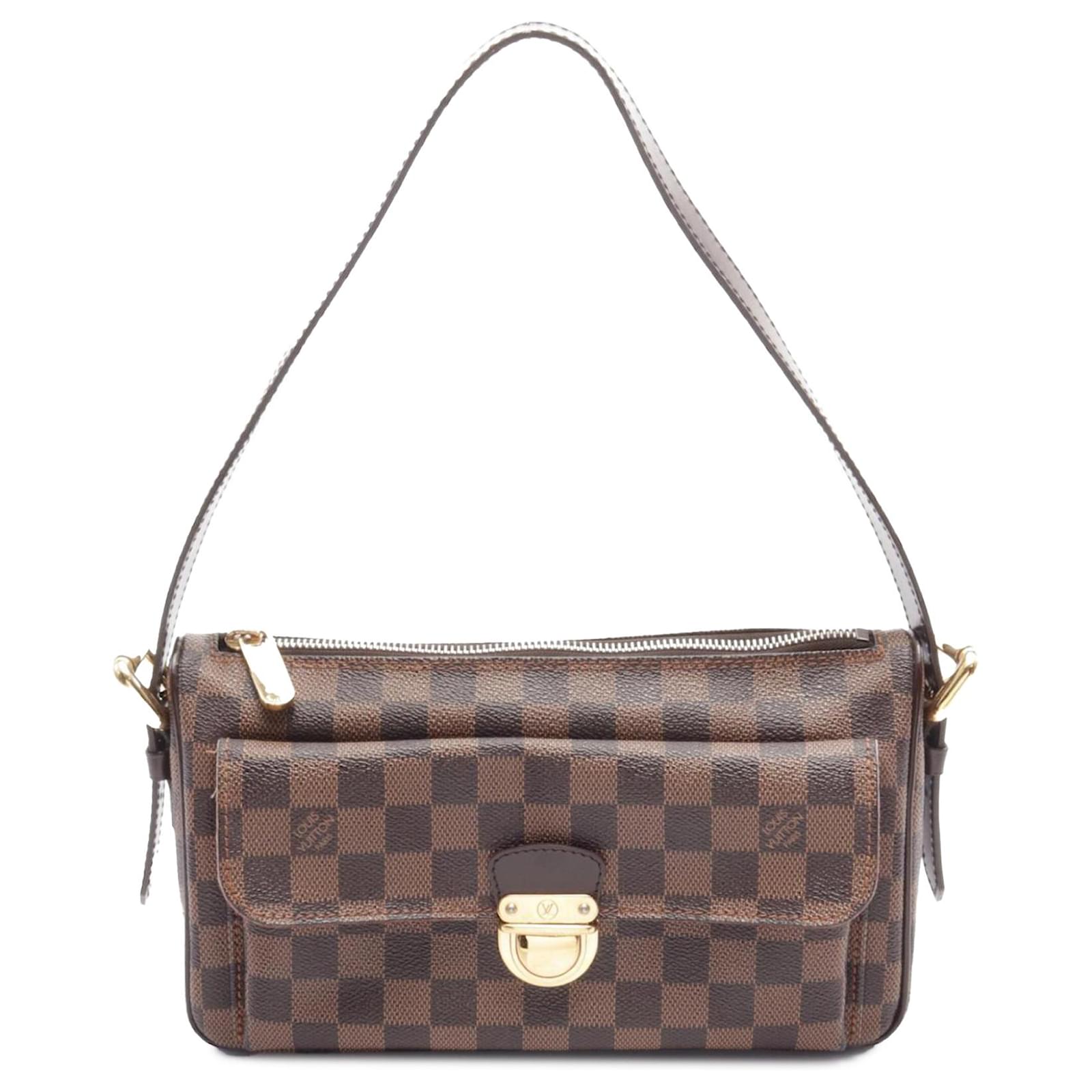 Louis Vuitton Brown Damier Ebene Ravello GM Cloth ref.1996446 - Joli Closet