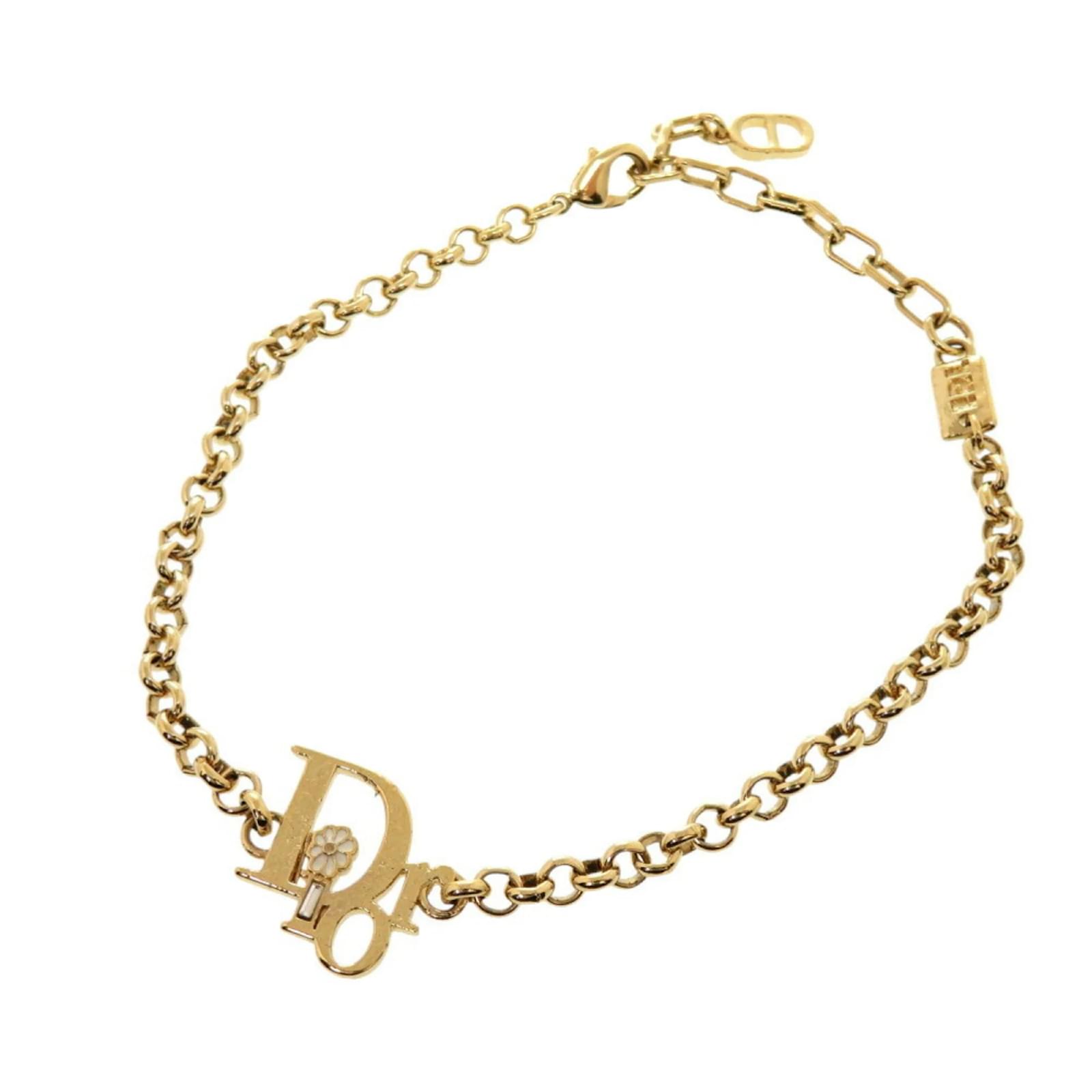 Christian Dior Gold Charm Bracelet Golden Metal ref.1998242 - Joli Closet