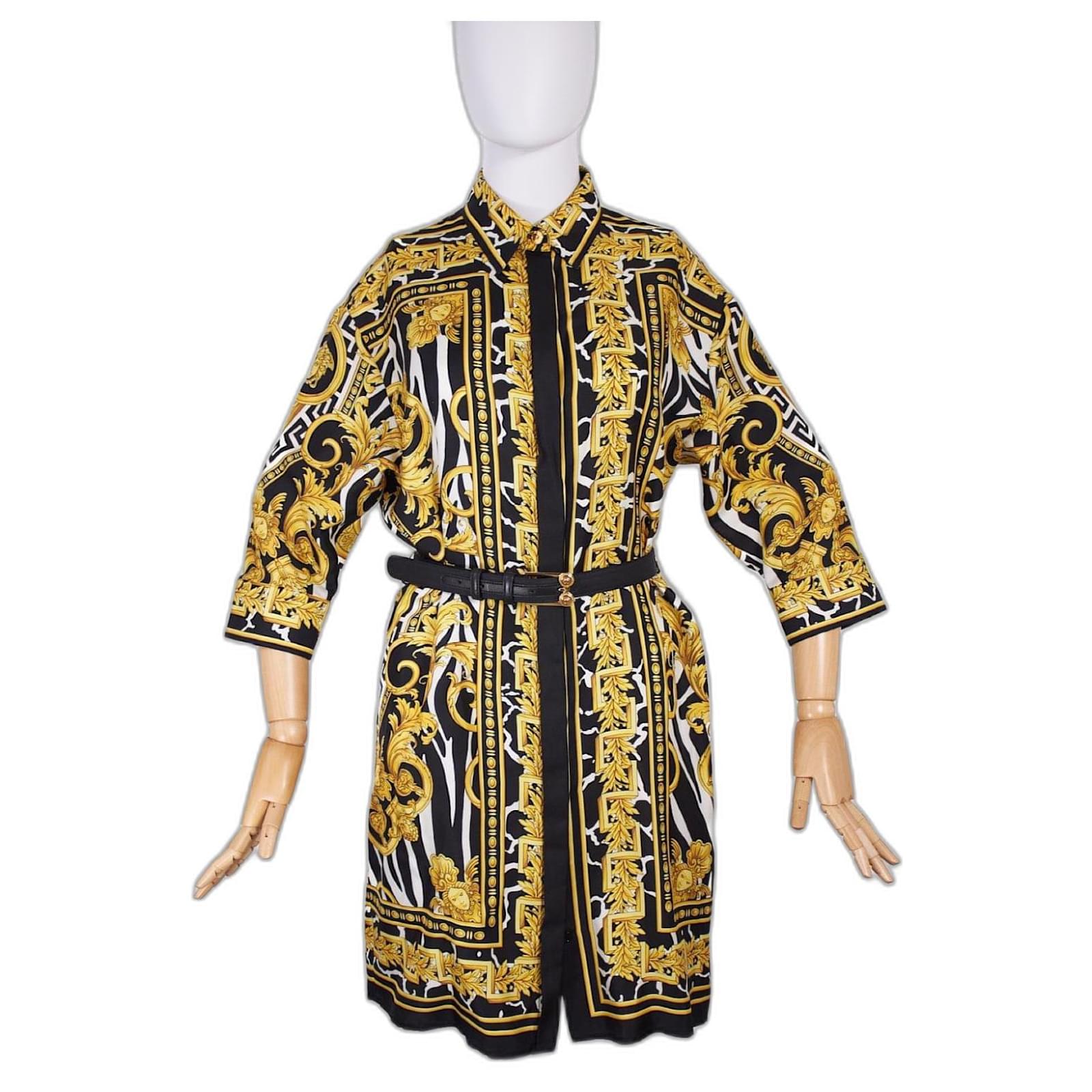 Versace Dresses Golden Silk ref.2000082 - Joli Closet