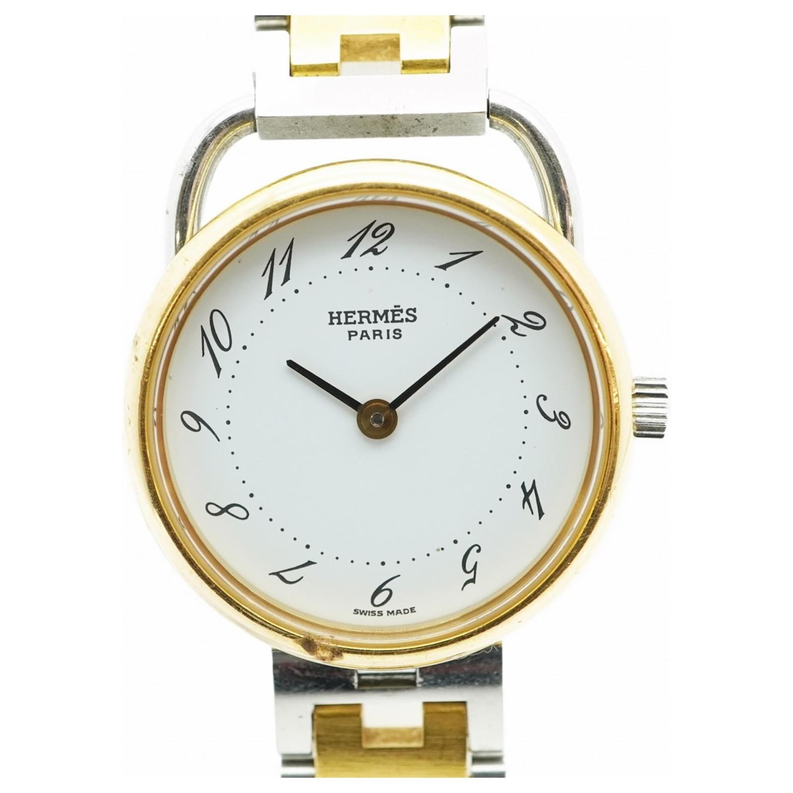 Hermès Hermes Arceau White Dial Watch for Women ref.2000097 - Joli Closet
