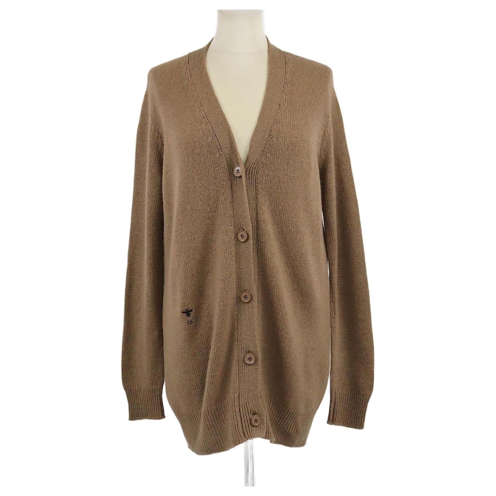 DIOR Jackets T.FR 42 Cashmere Brown ref.2001181 - Joli Closet