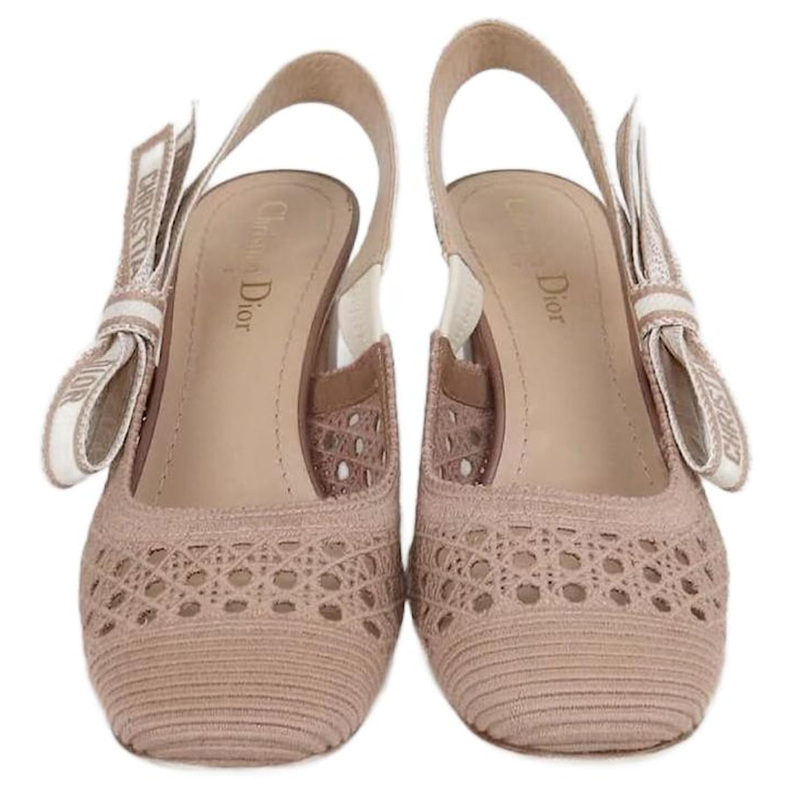 DIOR Heels T.EU Leather Pink ref.2001293 - Joli Closet