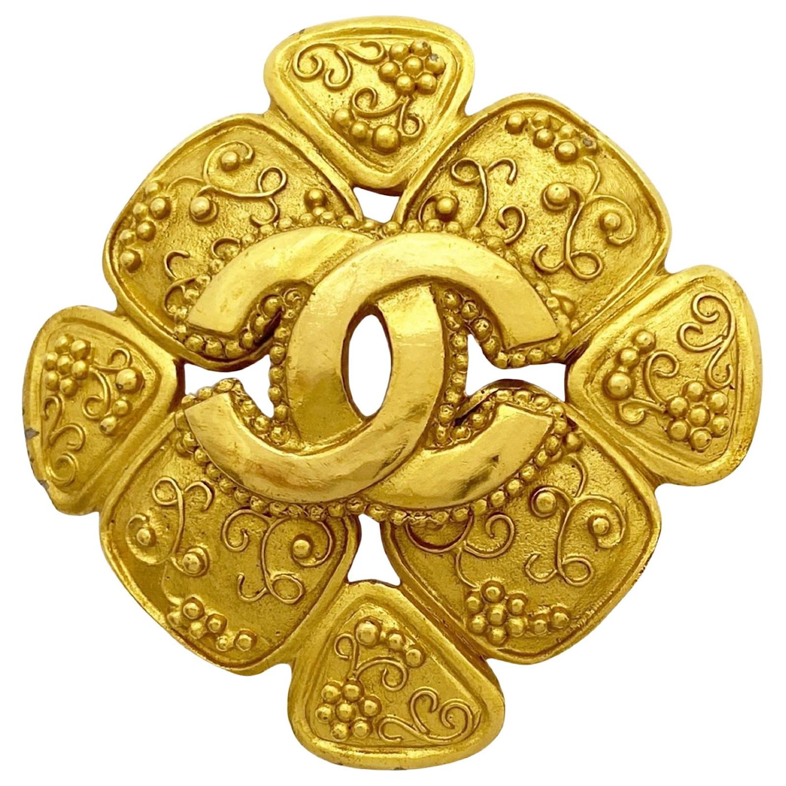Chanel Coco Mark Golden Gold-plated ref.2003238 - Joli Closet