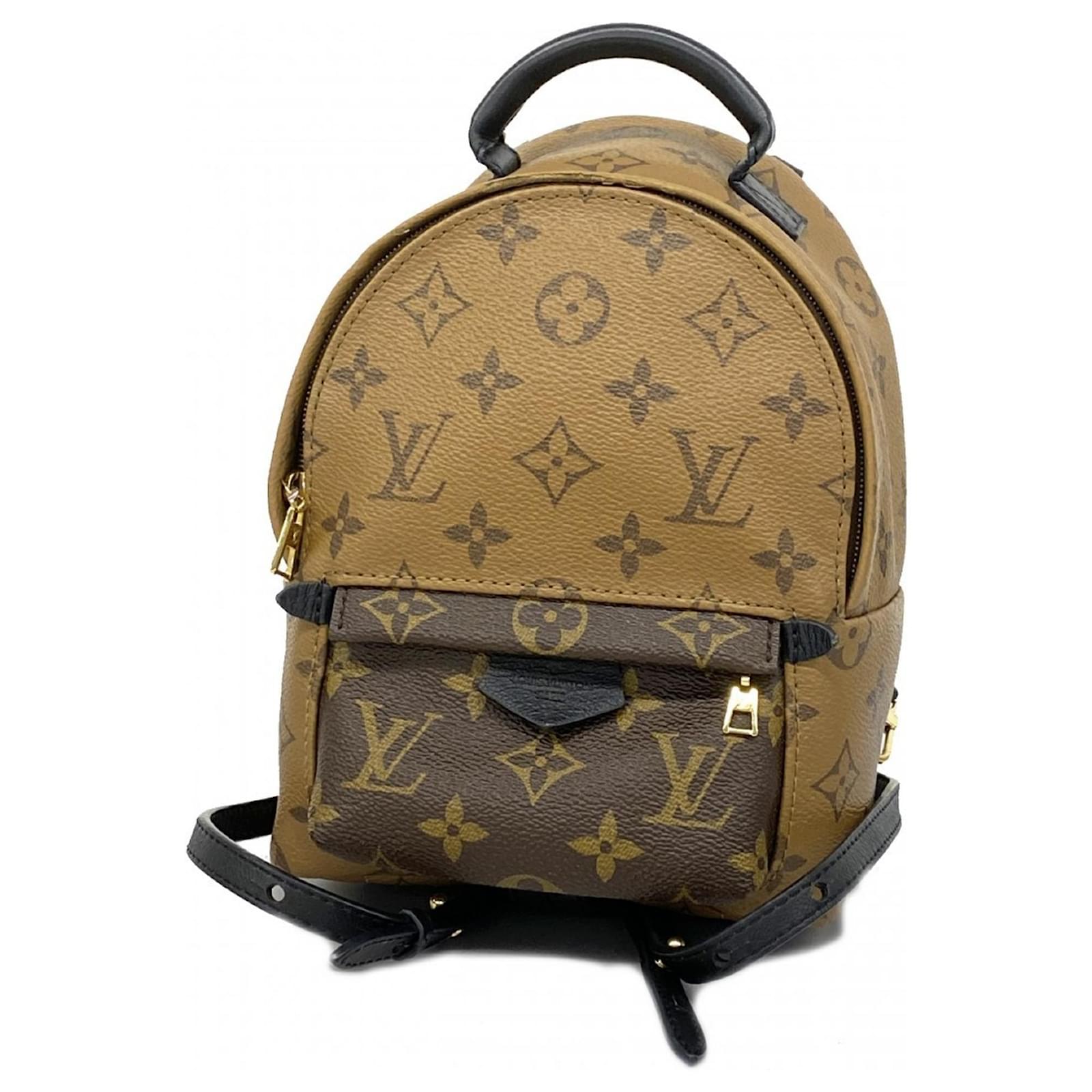 Louis Vuitton Monogram Reverse Palm Springs Backpack Brown ref.2003317 - Joli Closet