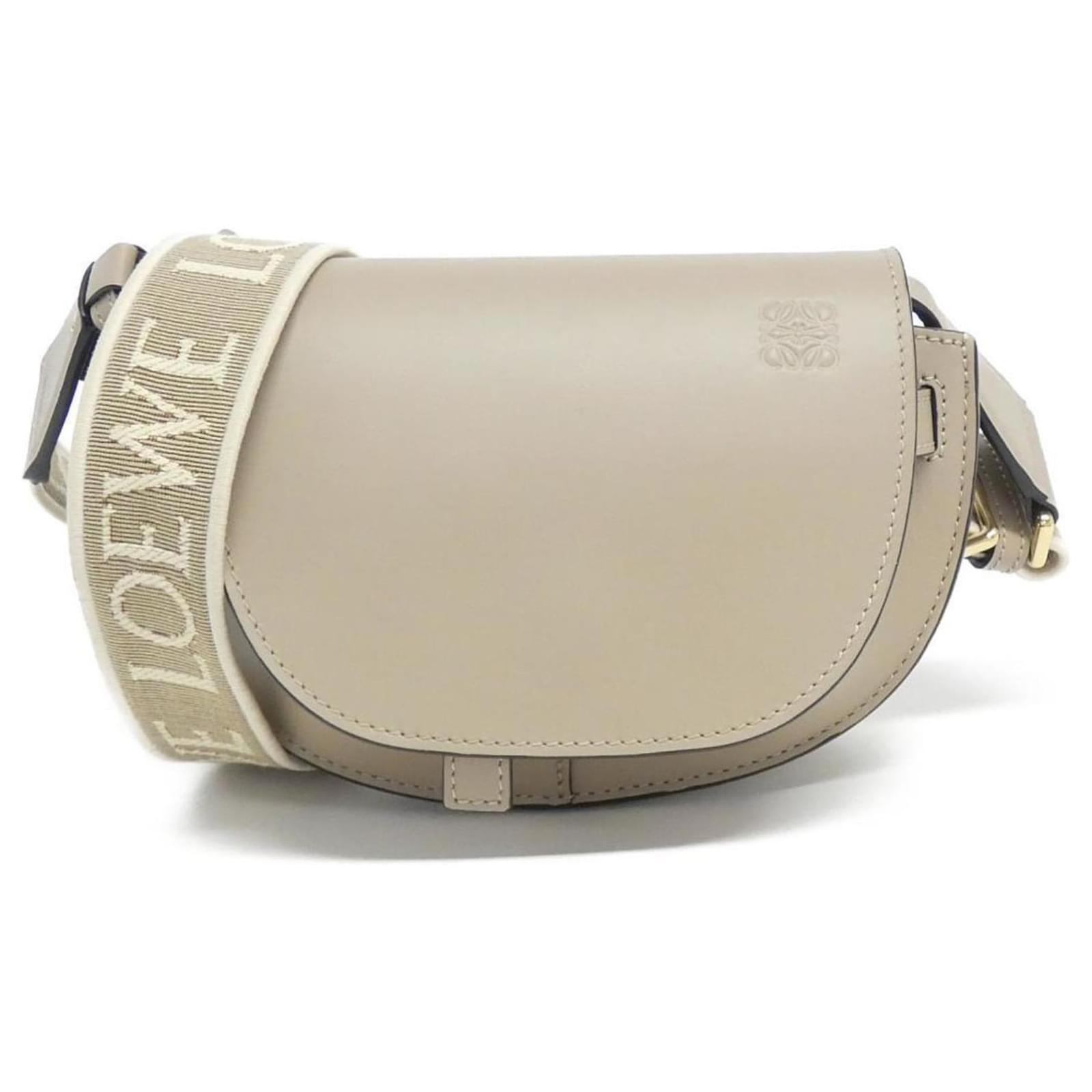 Loewe Gate Dual Mini Shoulder Bag Sand Leather ref.2003925 - Joli Closet