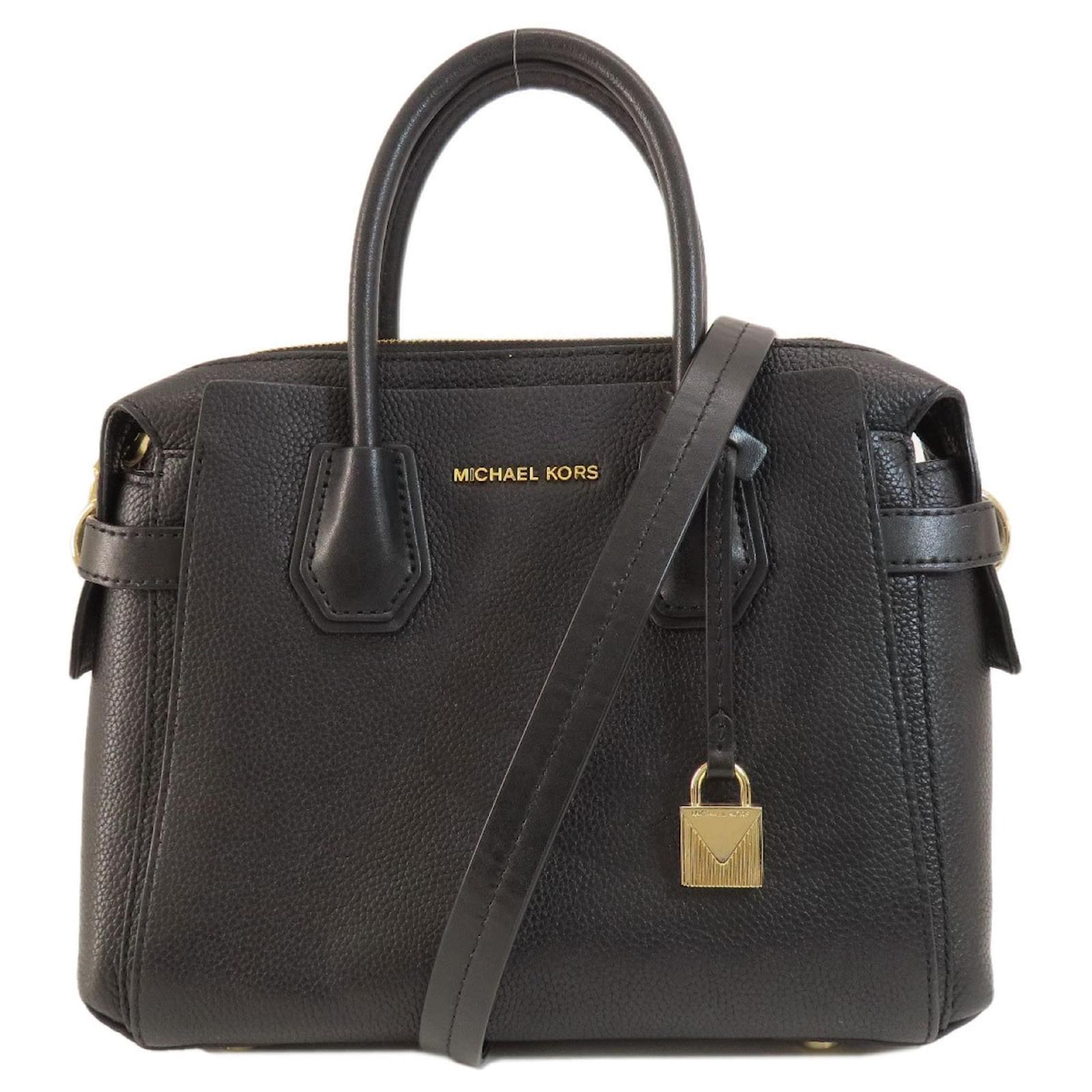 Michael Kors Mercer Black Leather ref.2004198 - Joli Closet