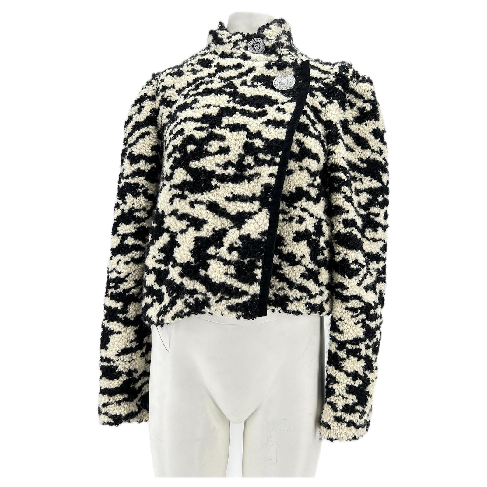 ISABEL MARANT Jackets T.FR 38 Wool White ref.2005177 - Joli Closet