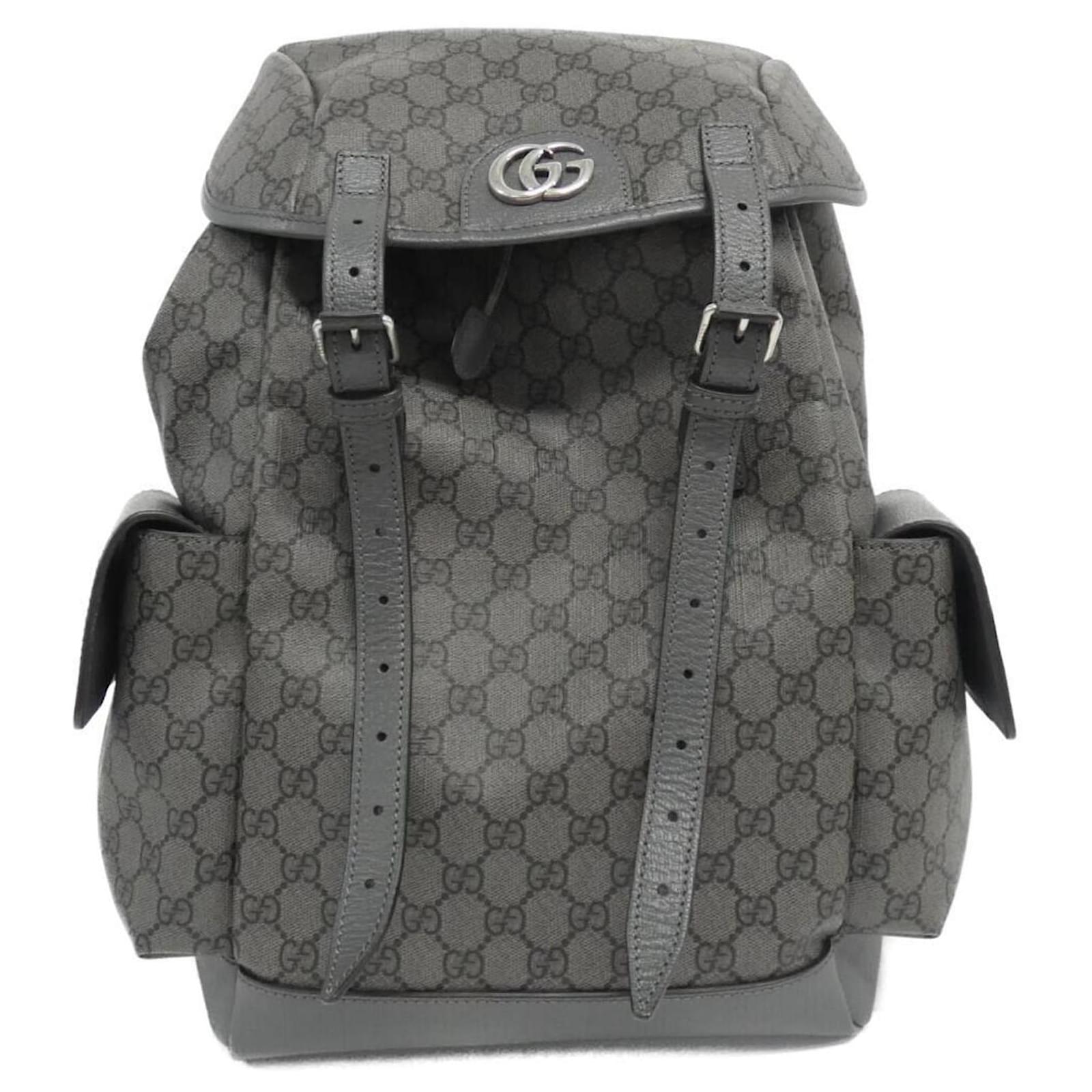 Gucci Ophidia 598140 FABHU Backpack Brown Black Cloth ref.2005243 ...