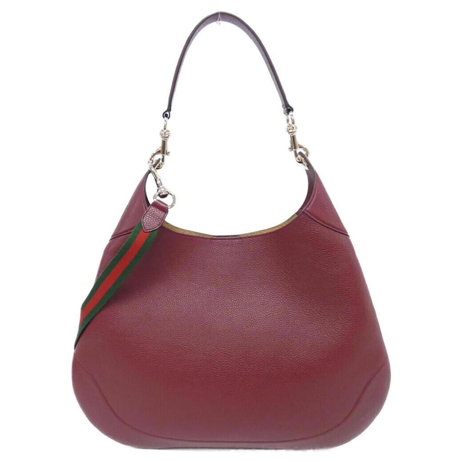 Gucci Red Leather Shoulder Bag ref.2005287 - Joli Closet