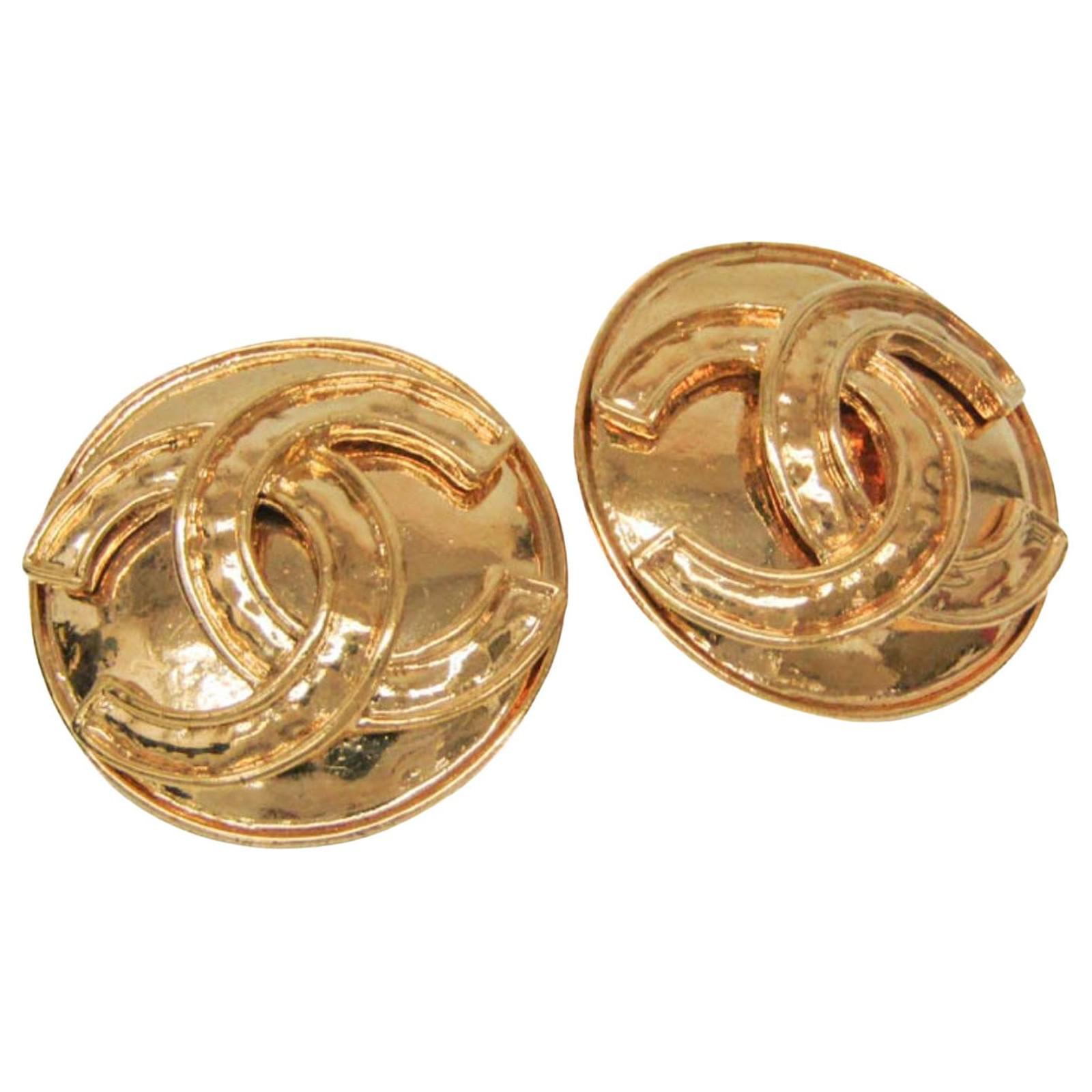 Chanel Coco Mark Golden Gold-plated ref.2006584 - Joli Closet