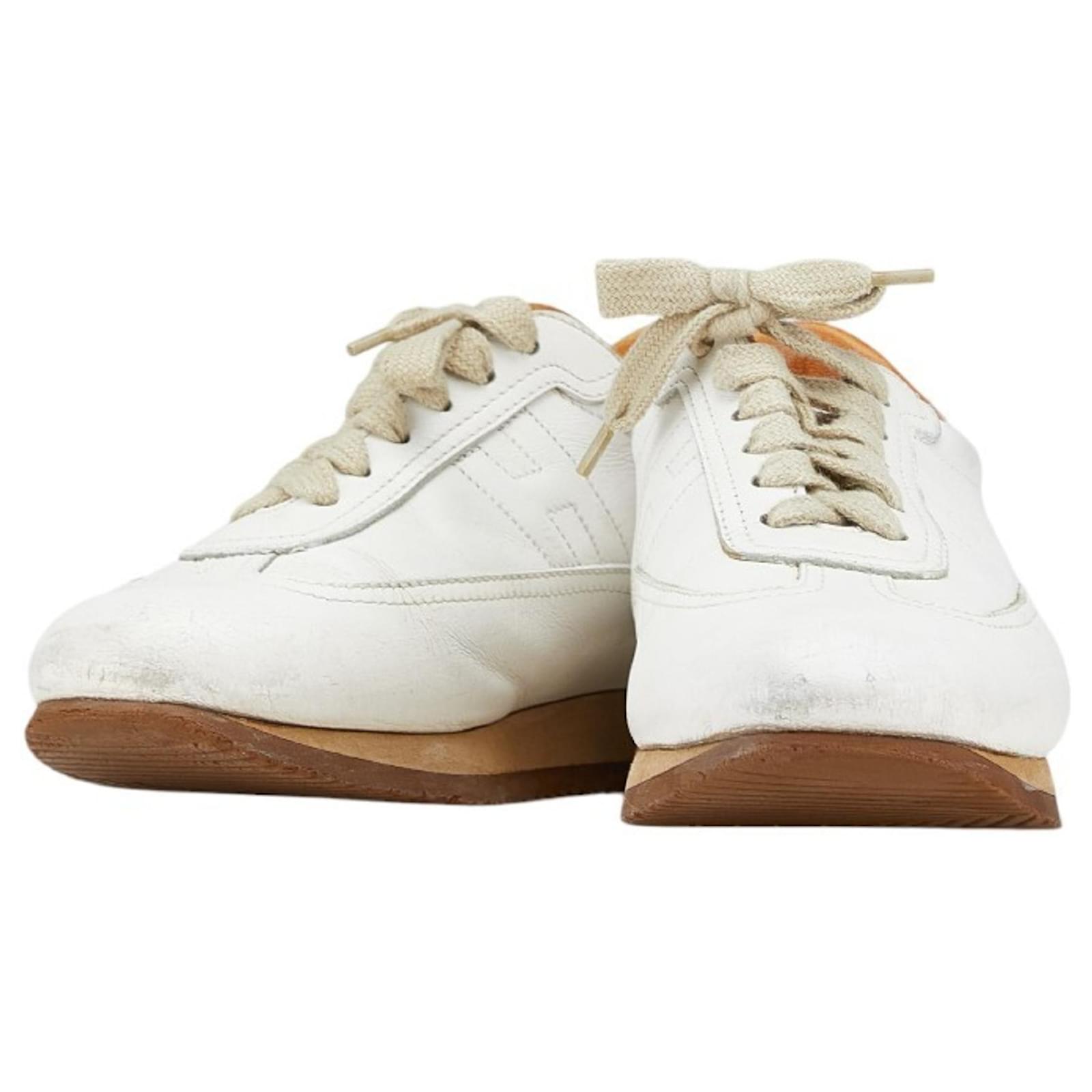 Hermès Hermes Quick Sneakers White ref.2006815 - Joli Closet