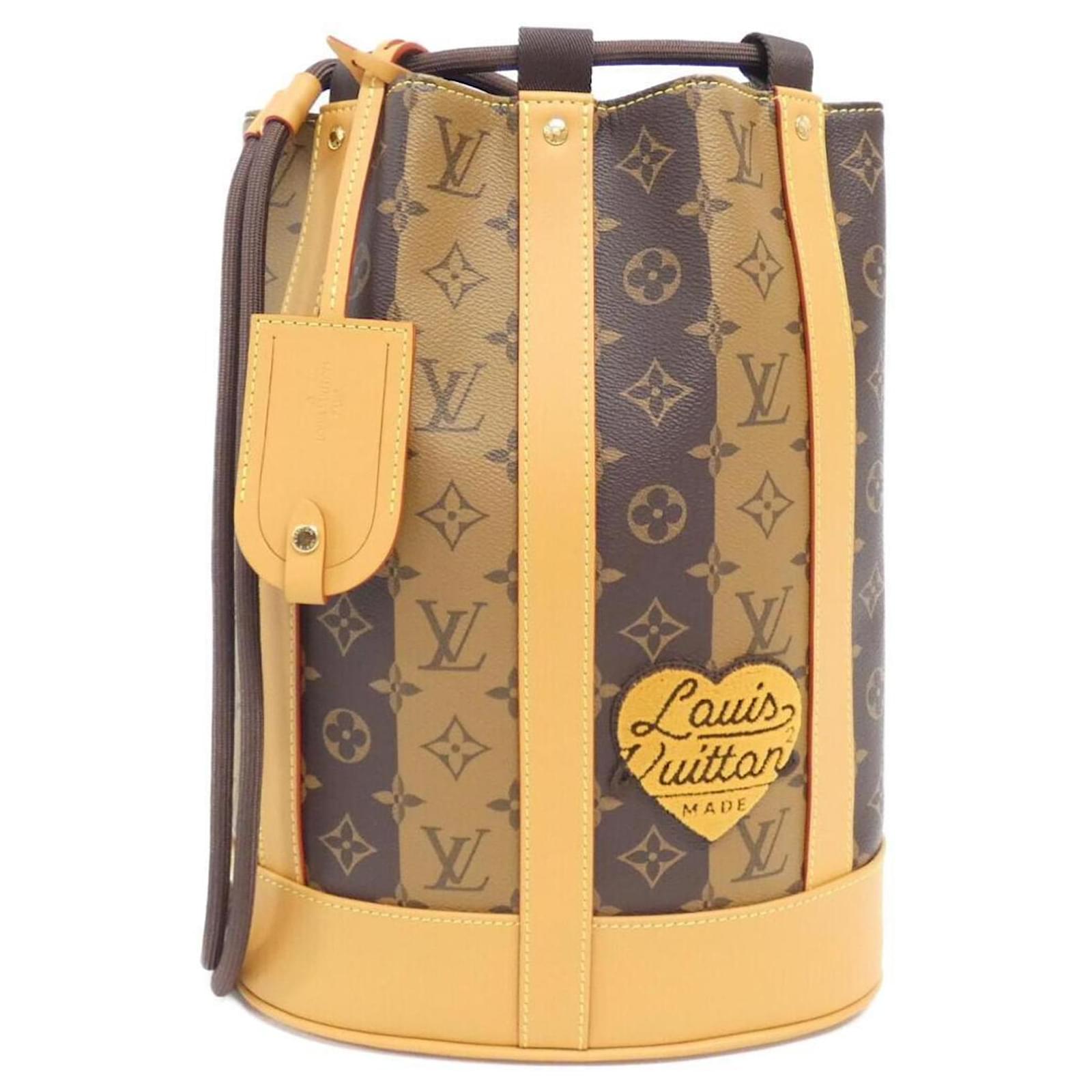 Louis Vuitton Randonnée Brown Cloth ref.2006885 - Joli Closet