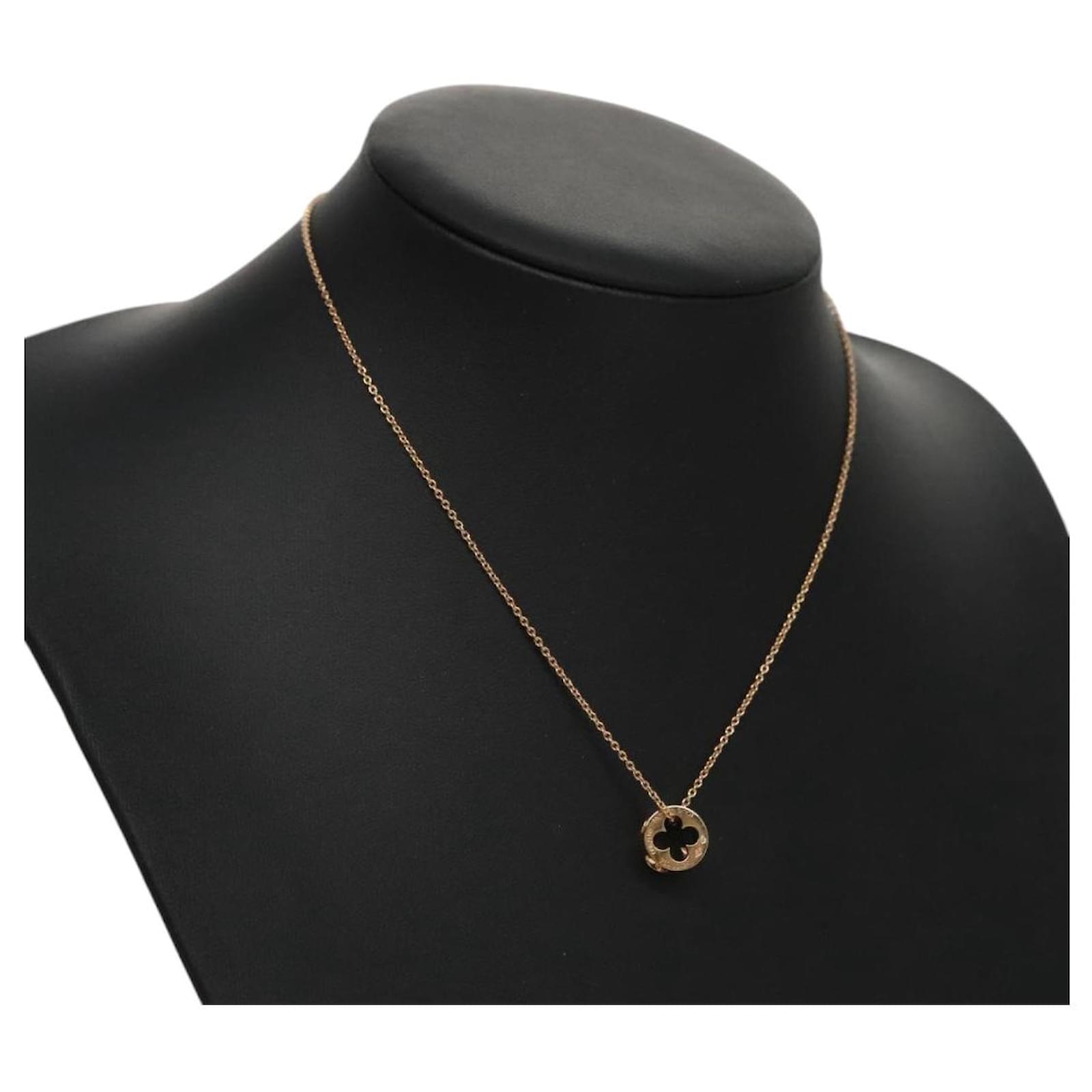 LOUIS VUITTON Pandantif 1P Diamond Necklace Diamond 6.1K Only 800 LV ...