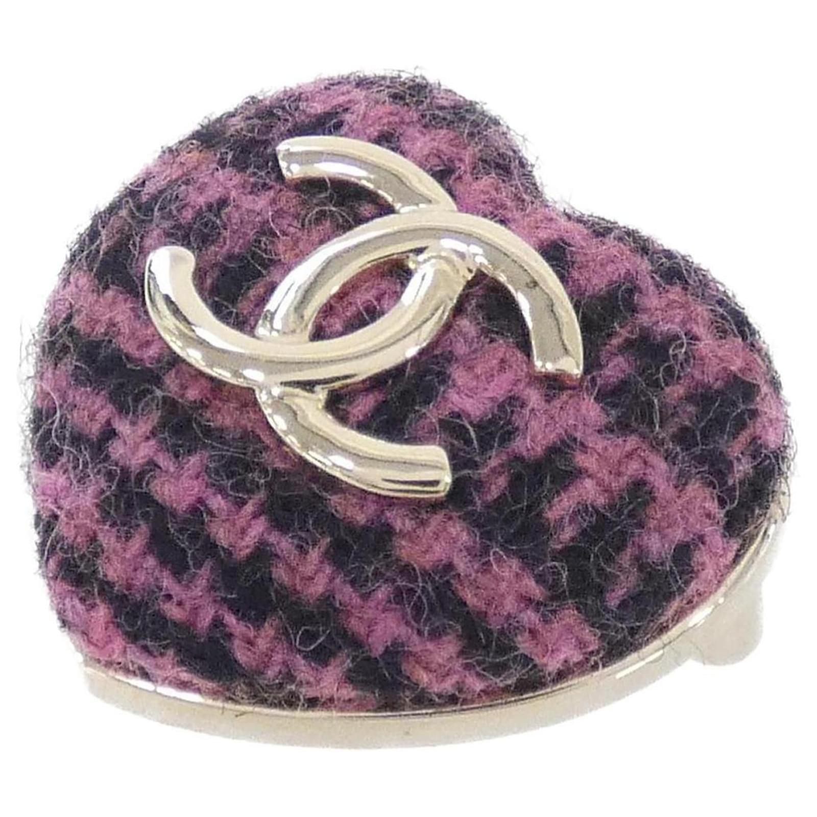 Chanel Coco Mark Purple Wool ref.2010323 - Joli Closet