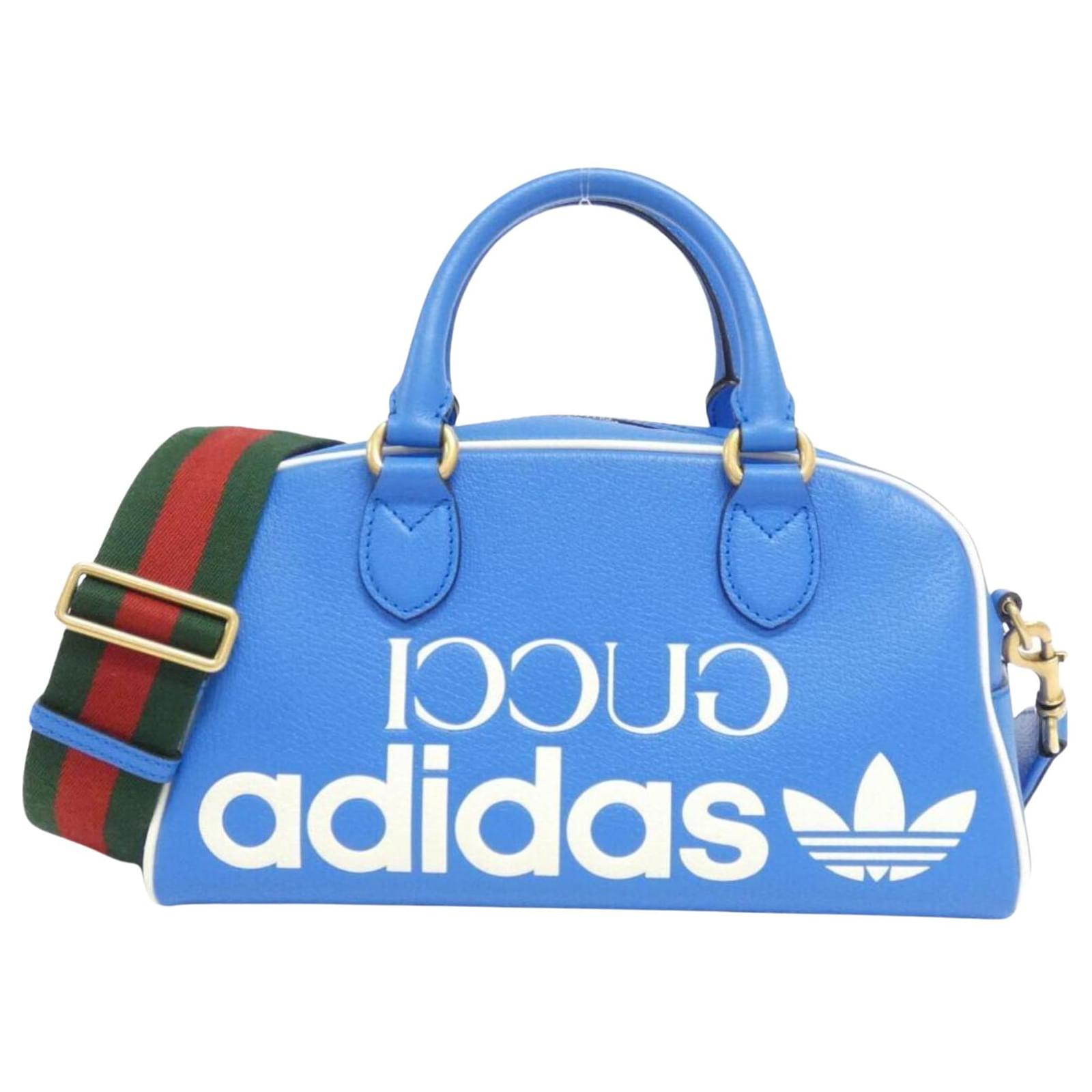 Gucci DUFFLE Blue Leather ref.2011889 - Joli Closet